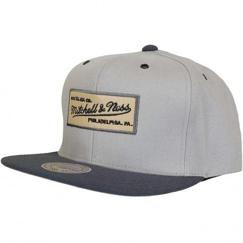 Mitchell & Ness Snapback Cap Own Brand grau/dunkelgrau - hier bestellen!