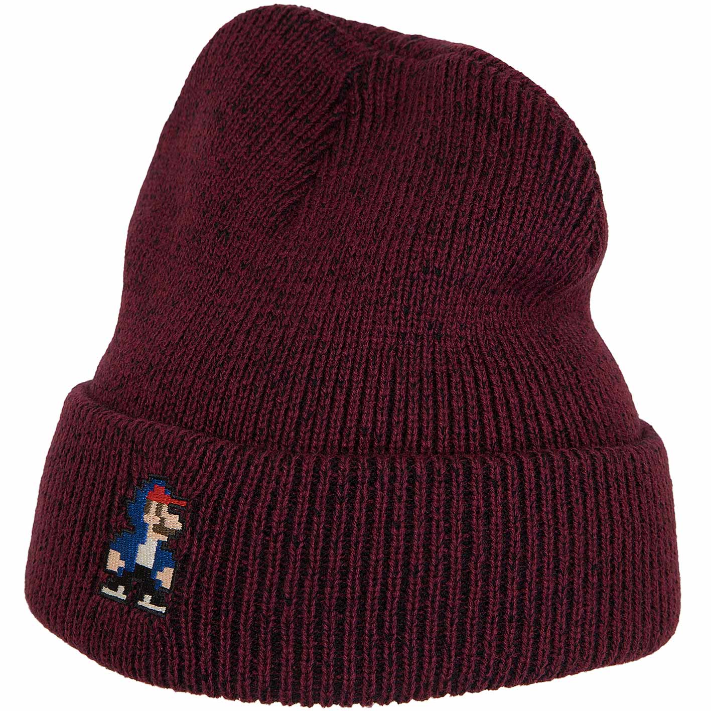 Iriedaily Beanie 8 Bit Dude weinrot - hier bestellen!