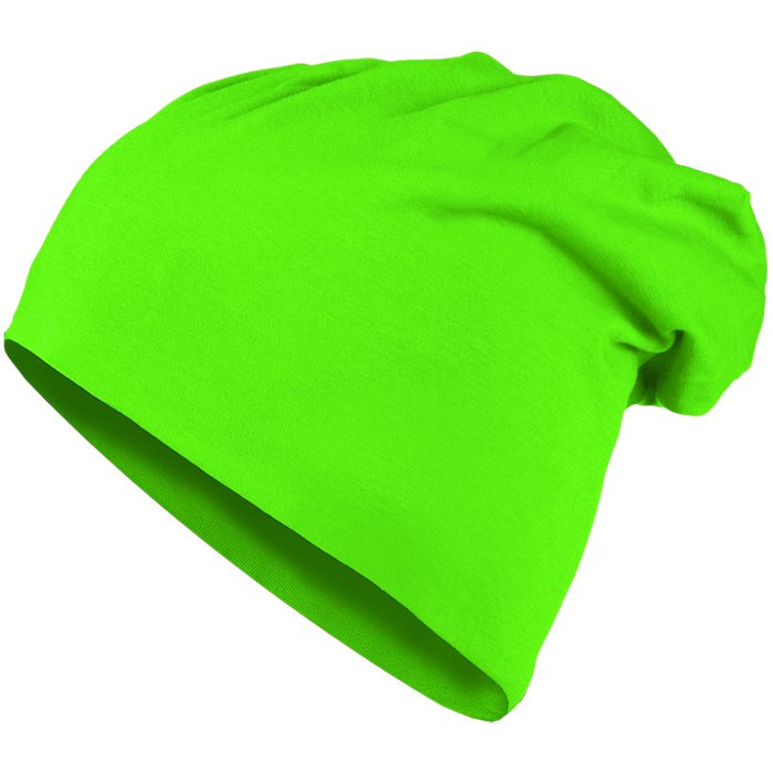 KMA Jersey Beanie neon green - hier bestellen!