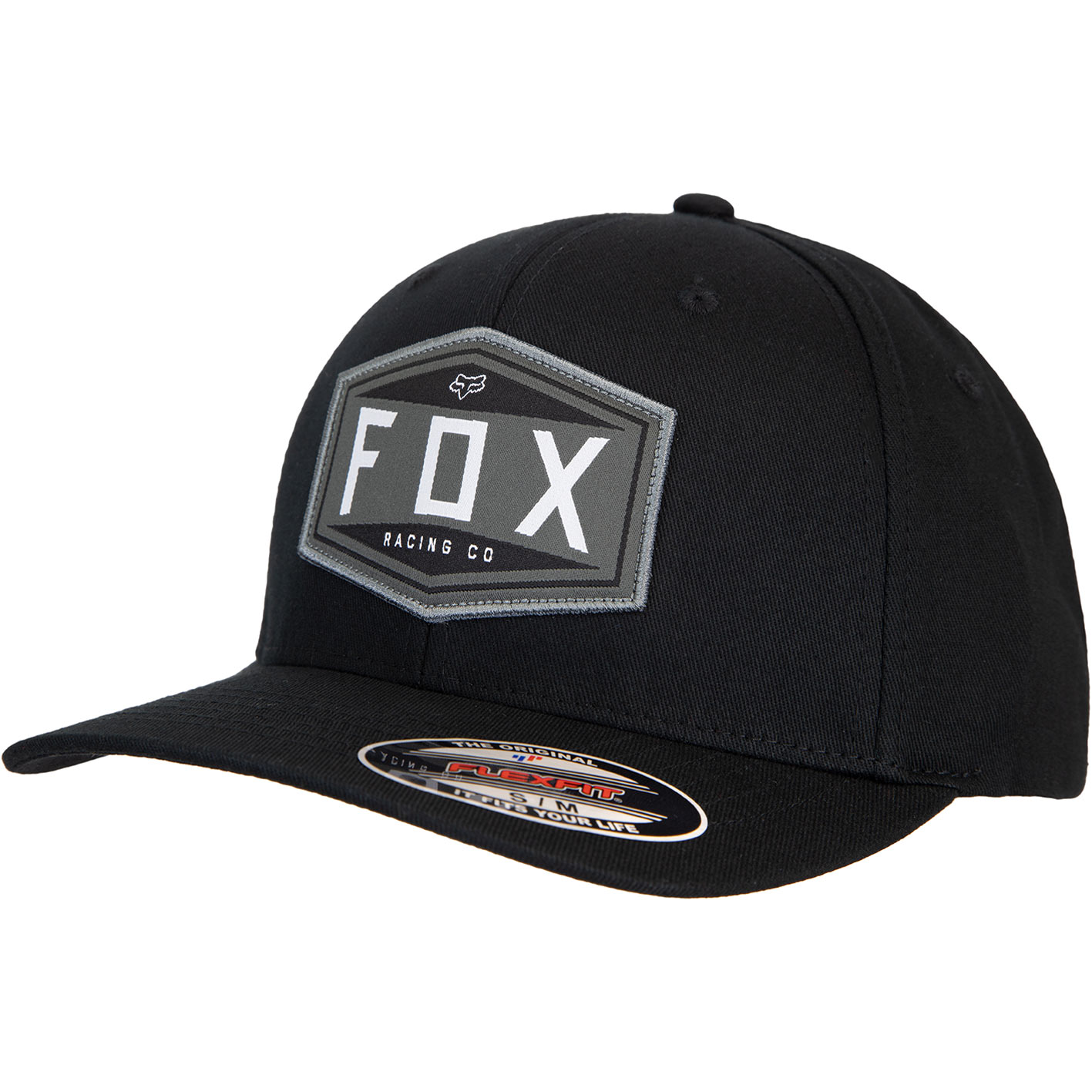 Fox Emblem Flexfit Cap schwarz - hier bestellen!