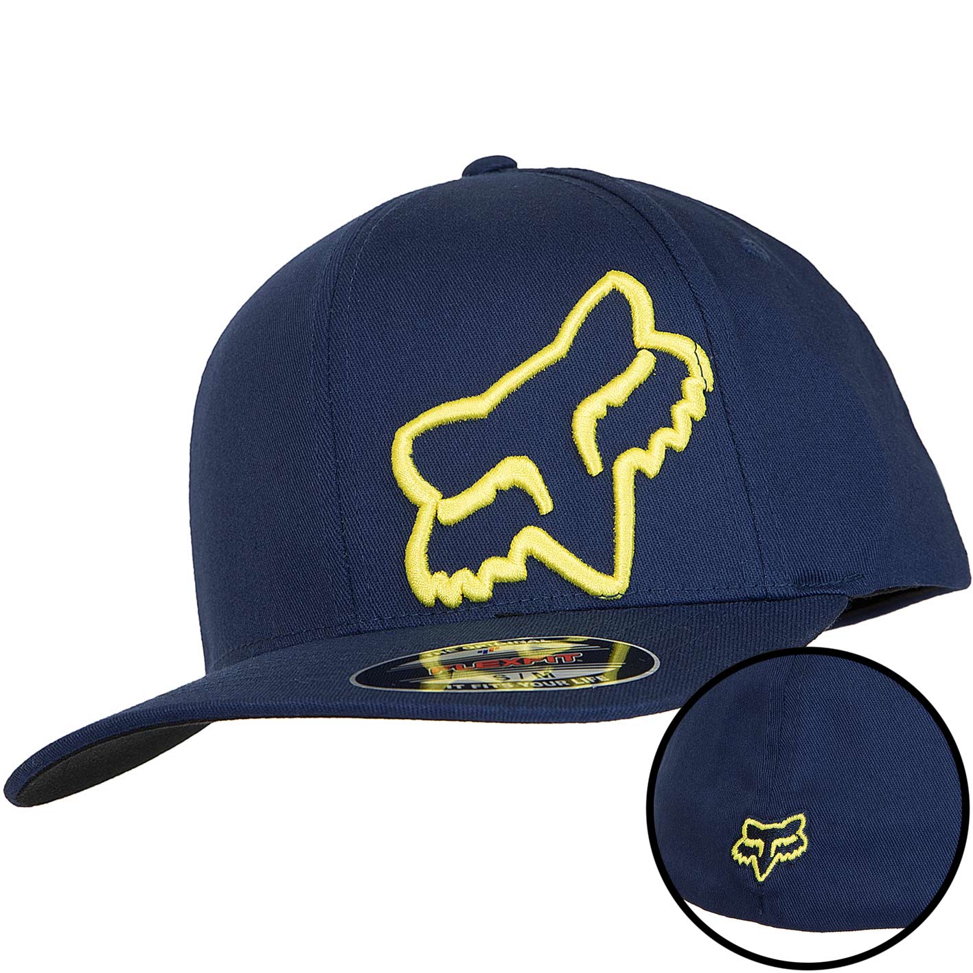Fox Flexfit Cap Flex 45 navy/yellow - hier bestellen!