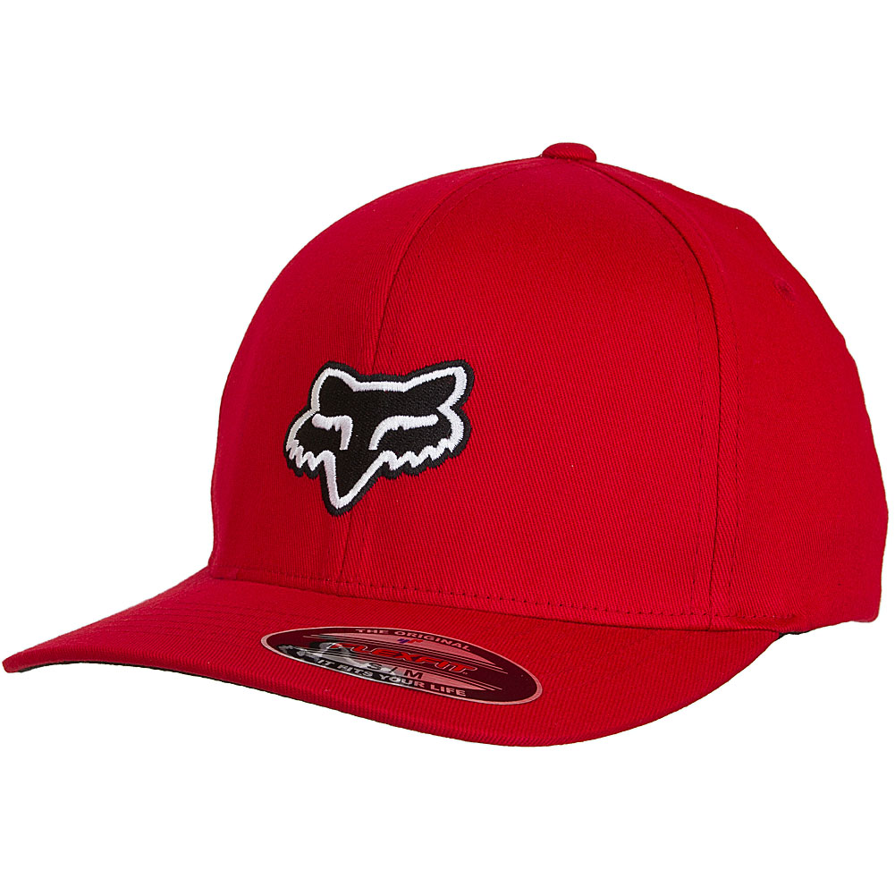 Fox Legacy Flexfit Cap rot - hier bestellen!