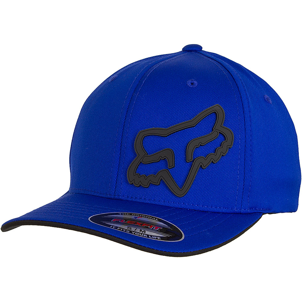 Fox Signature Flexfit Cap blau - hier bestellen!