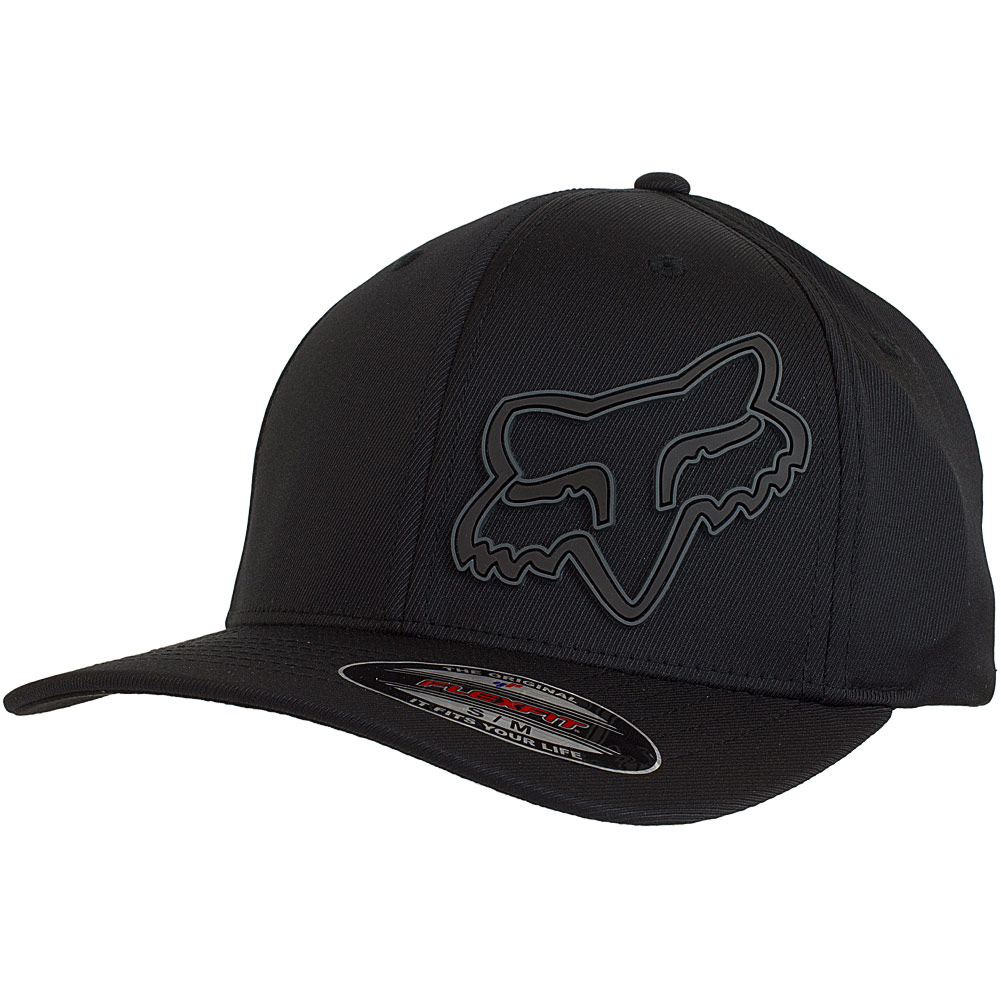 Fox Signature Flexfit Cap schwarz - hier bestellen!