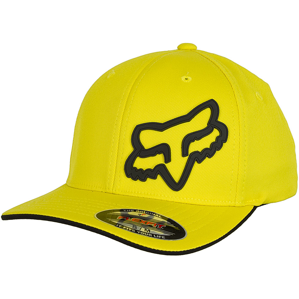 Fox Signature Flexfit Cap gelb - hier bestellen!
