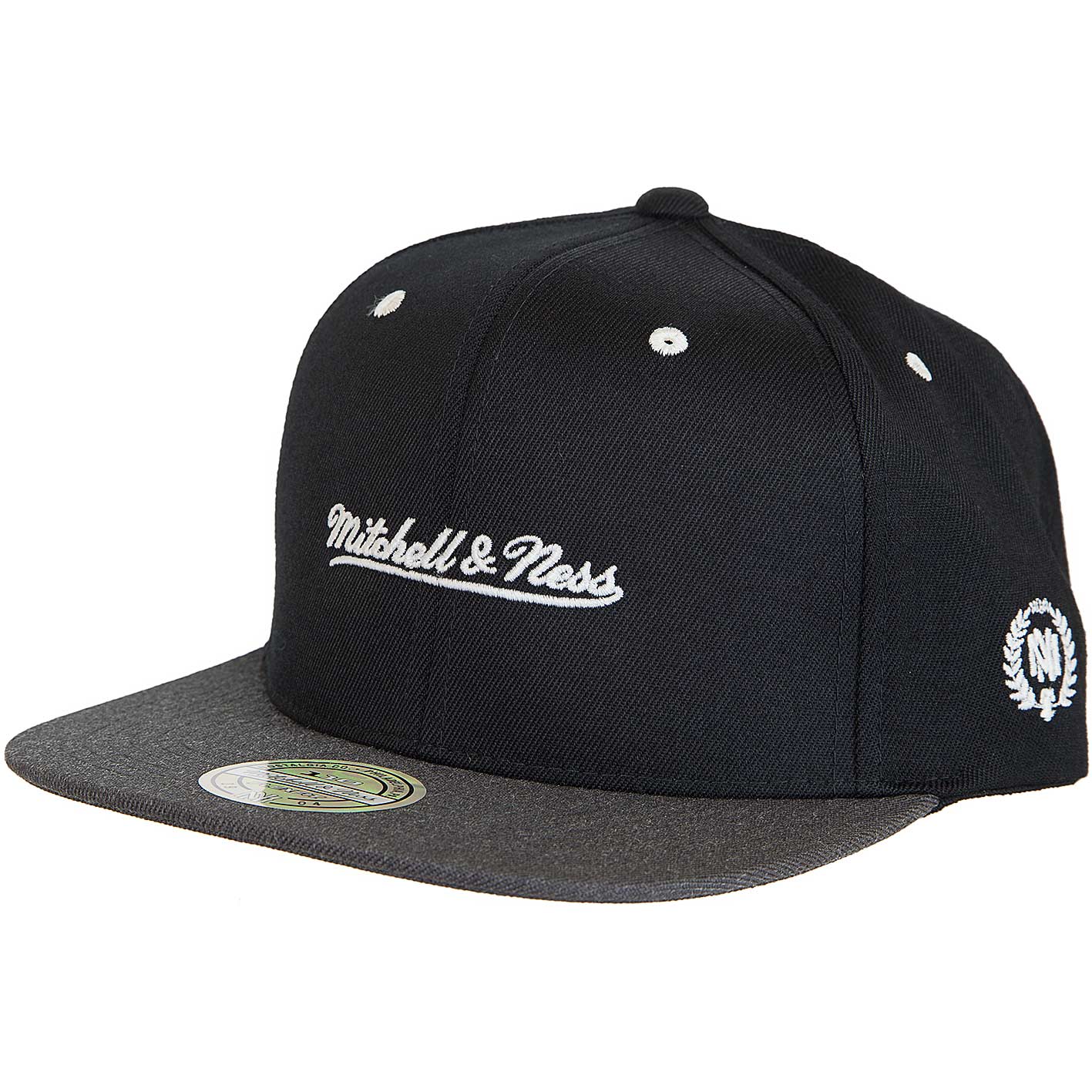 Mitchell & Ness Snapback Cap 3 tone Own Brand schwarz/dunkelgrau - hier ...