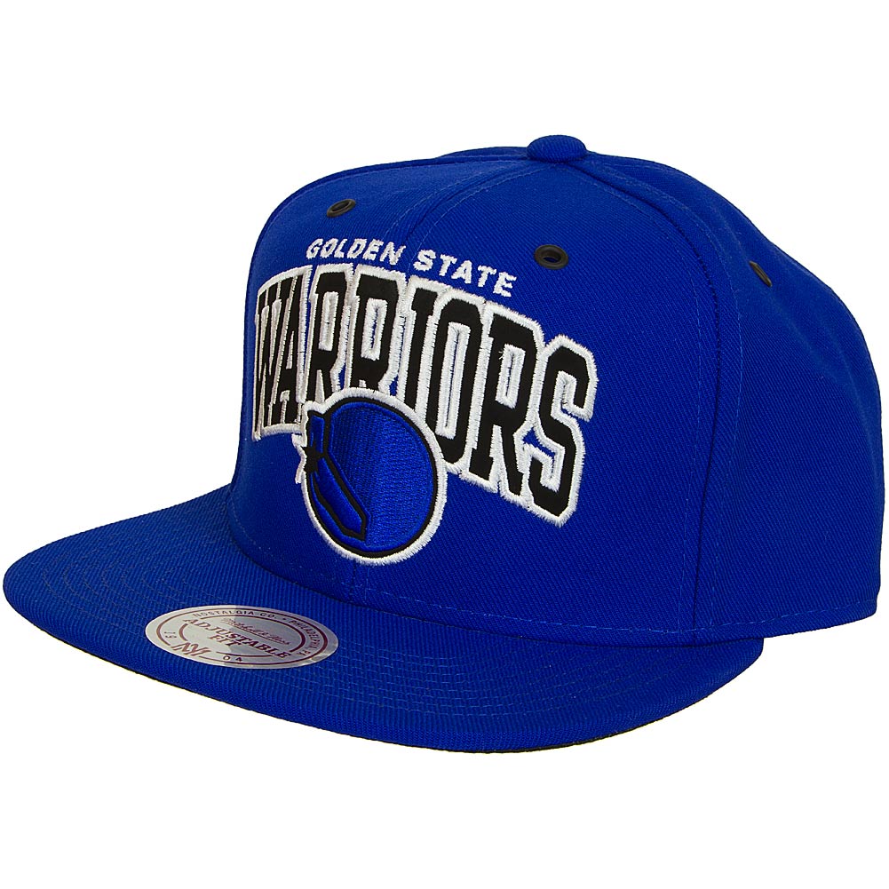 Mitchell & Ness Snapback Cap Golden State Warrior royal - hier bestellen!