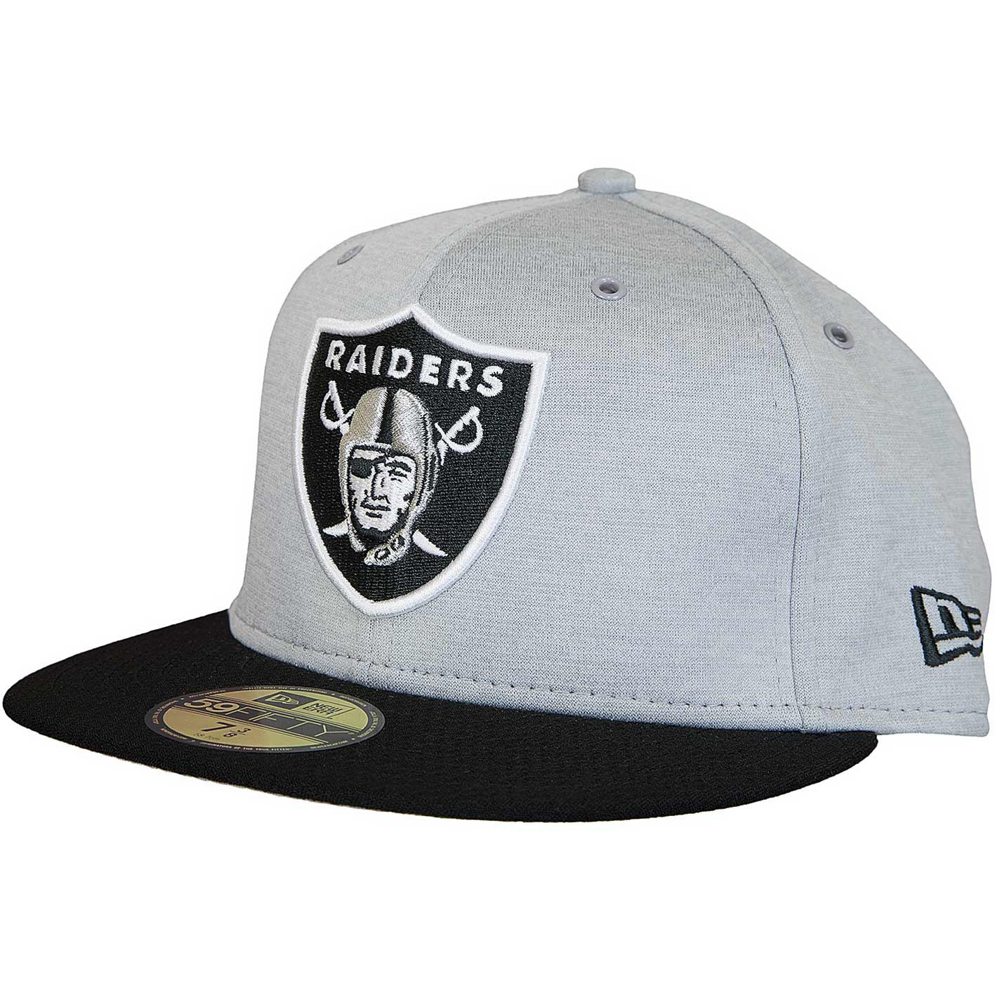 New Era 59Fifty Fitted Cap OnField Home Oakland Raiders grau/schwarz ...