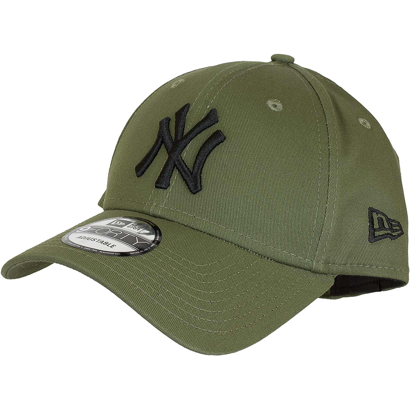 New Era 9Forty Snapback Cap League Essential NY Yankees olive/schwarz ...