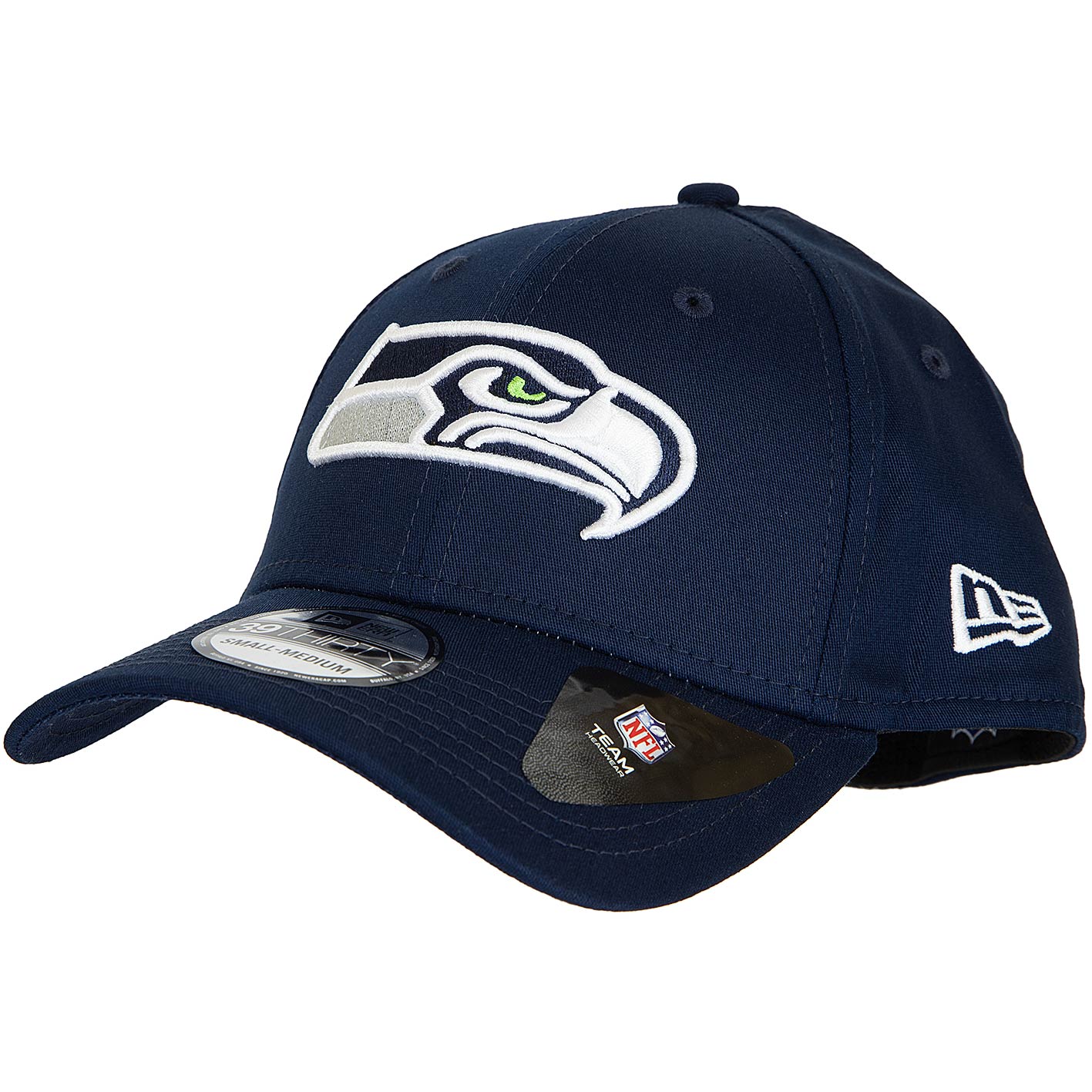 New Era 39Thirty Flexfit Cap Team Essential Seattle Seahawks dunkelblau ...