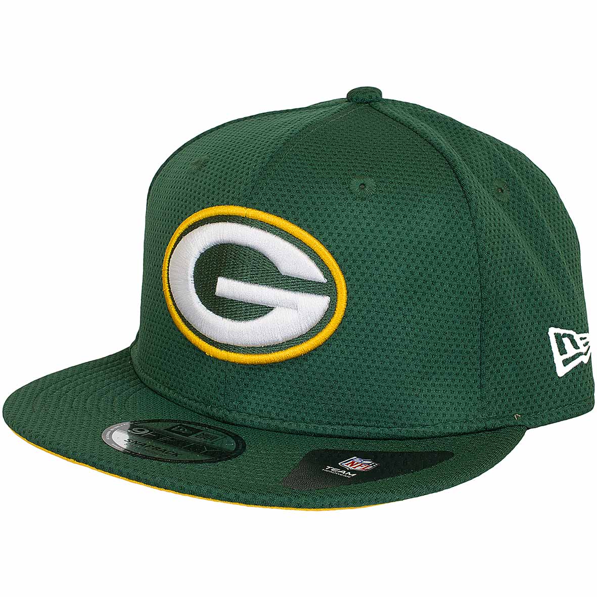 New Era 9Fifty Snapback Cap NFL Training Mesh Green Bay Packers ...