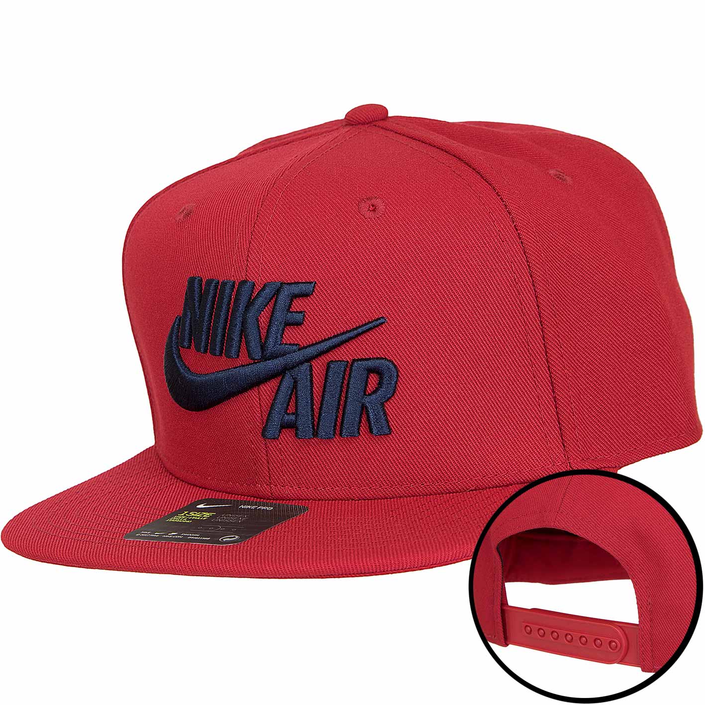 Nike Snapback Cap Air Classic Pro rot/dunkelblau - hier bestellen!