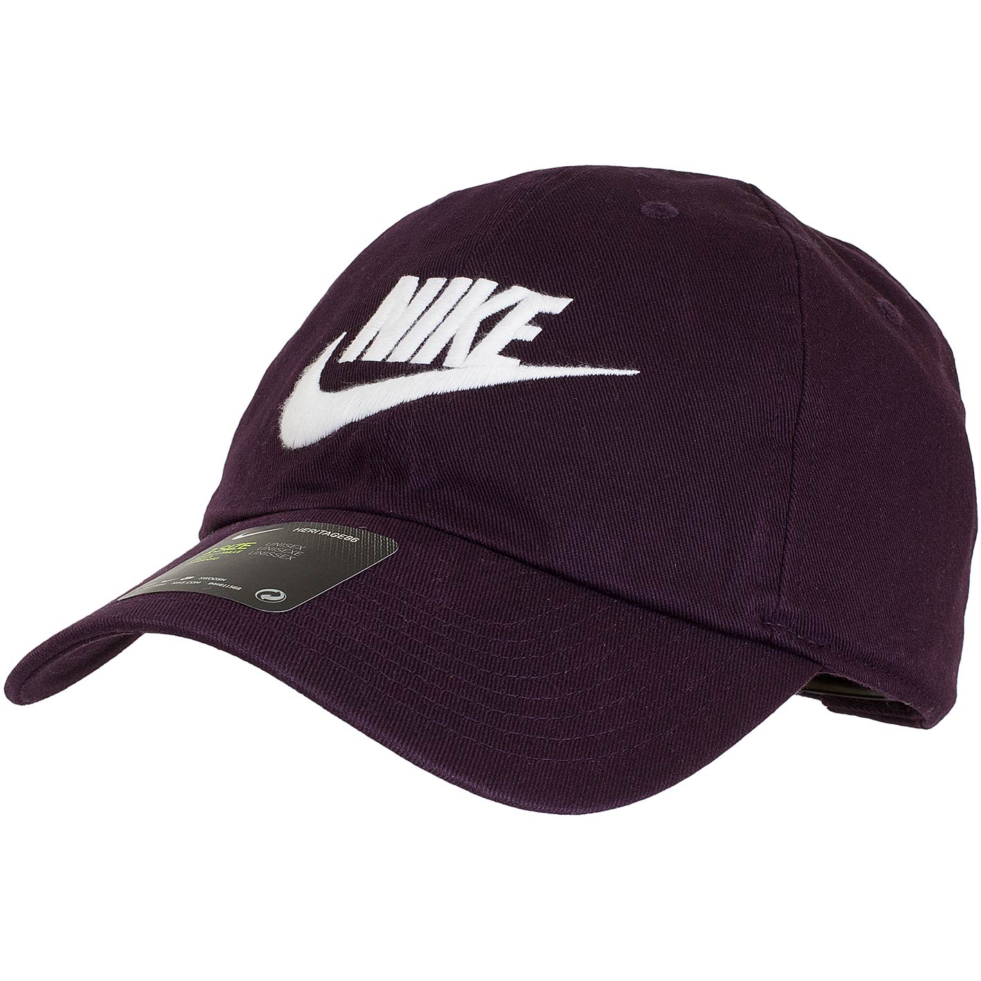 Nike Snapback Cap H86 Futura Washed wine/weiß - hier bestellen!