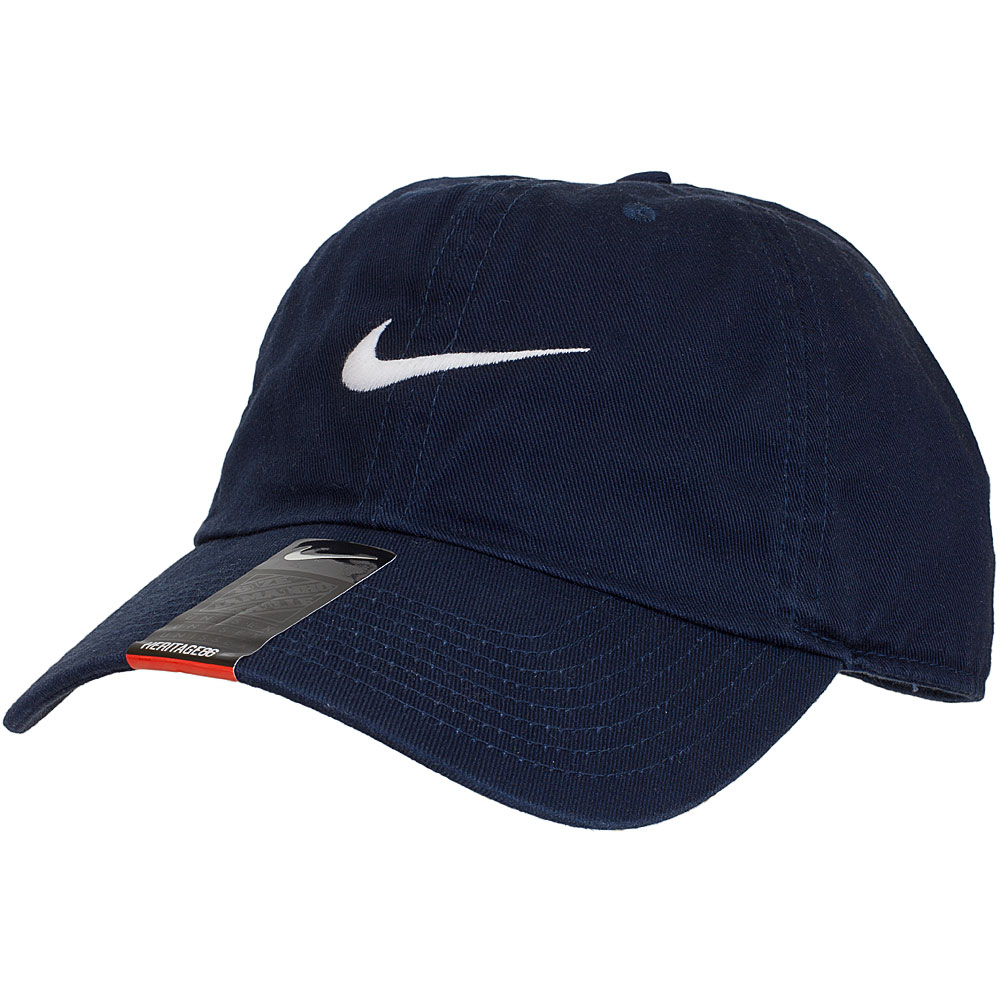 Nike Snapback Cap Swoosh Heritage 86 obsidian/weiß - hier bestellen!