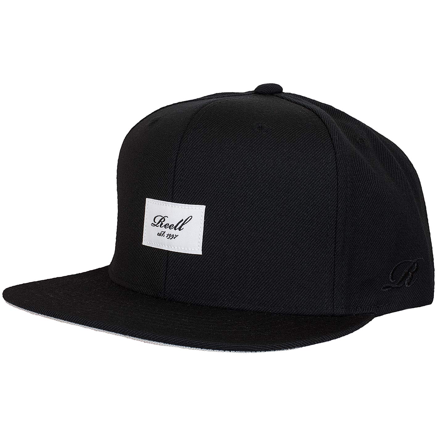 Reell Snapback Cap Base schwarz - hier bestellen!