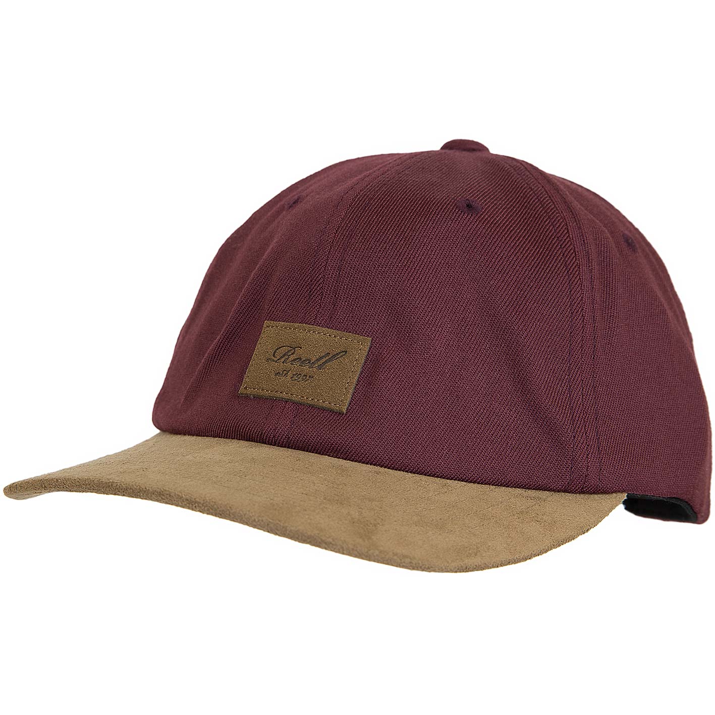 Reell Flexfit Cap Suede weinrot - hier bestellen!
