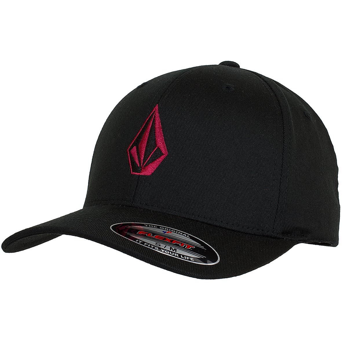 Volcom Flexfit Cap Full Stone cabernet - hier bestellen!