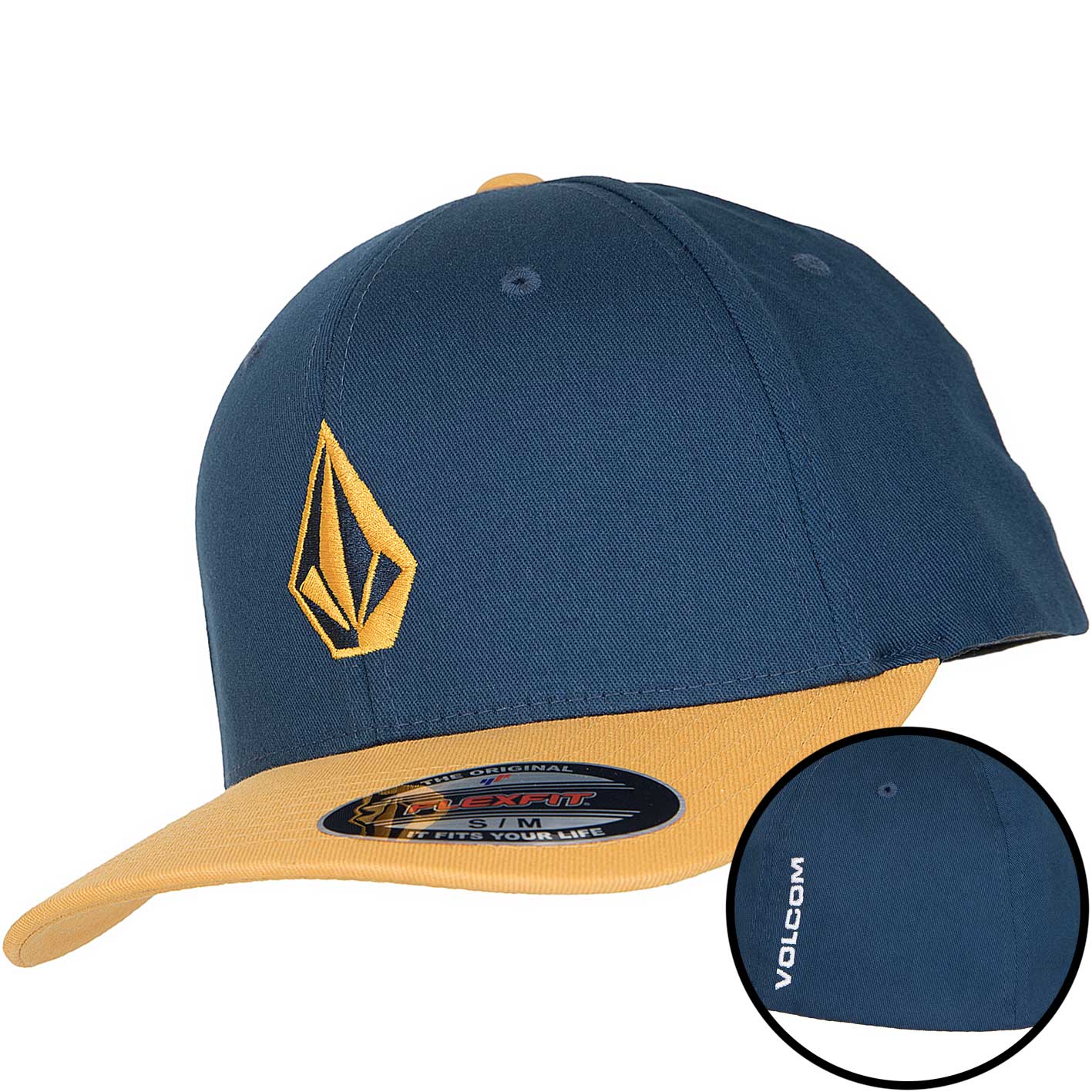 Volcom Flexfit Cap Full Stone camel - hier bestellen!