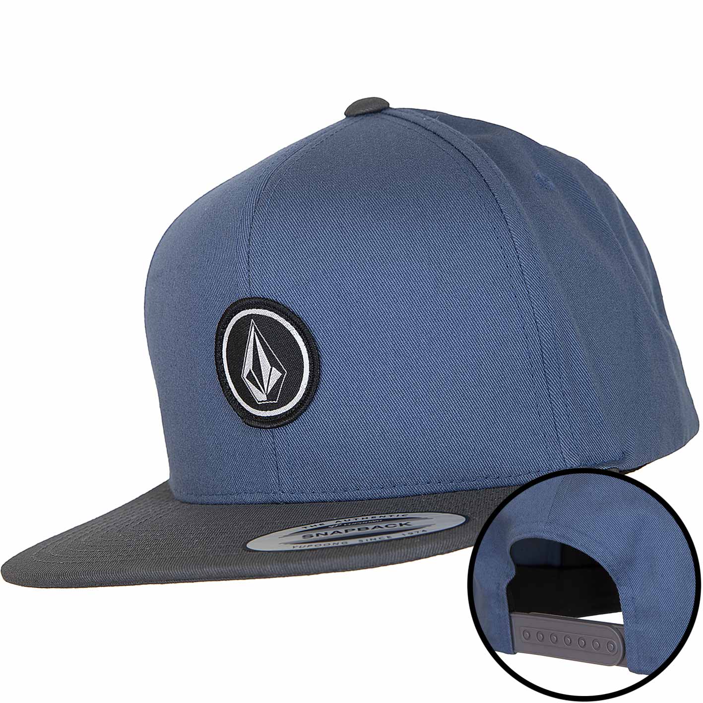 Volcom Snapback Cap Quarter Twill vintage blau - hier bestellen!