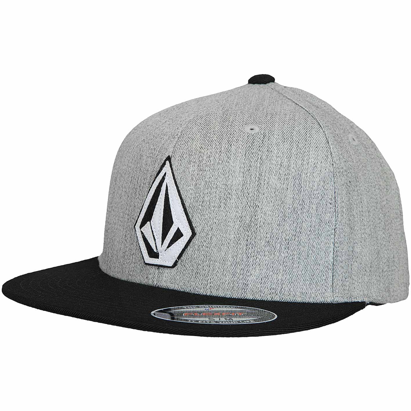 Volcom Flexfit Cap Stone Stack grau - hier bestellen!