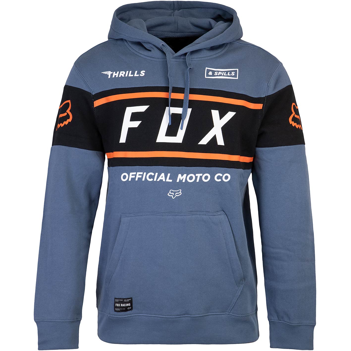 Hoody Fox Official blau - hier bestellen!
