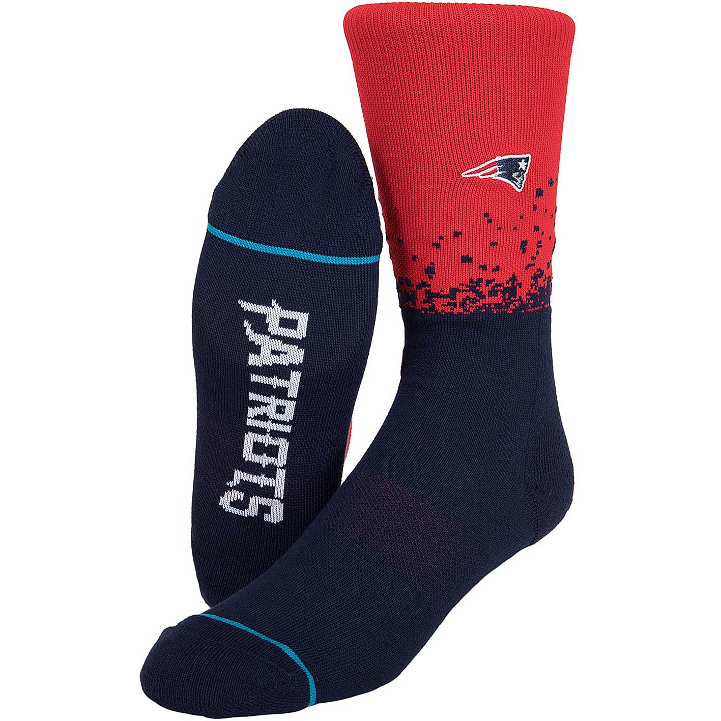 Socks Stance NFL Patriots Fade 2 red - hier bestellen!