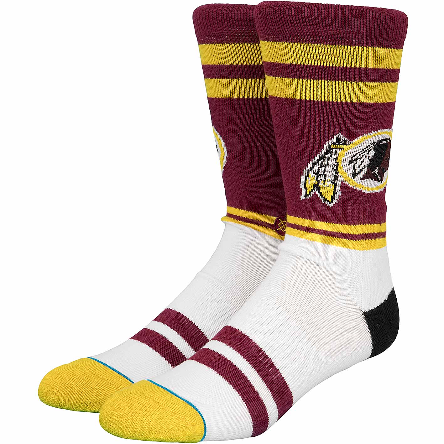 Stance Socken NFL Washington Redskins Logo weinrot - hier bestellen!