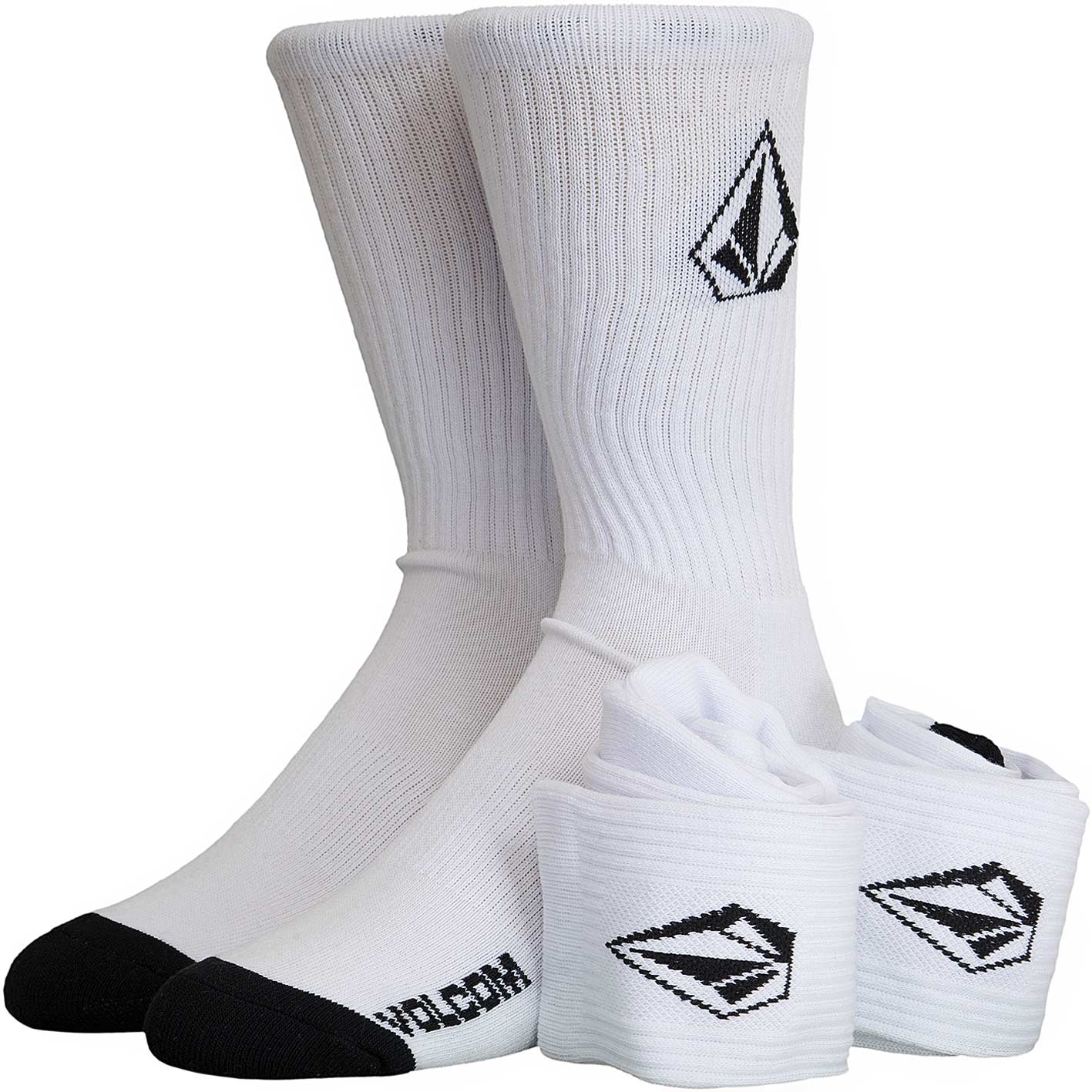 Volcom Socken Full Stone 3er weiß - hier bestellen!