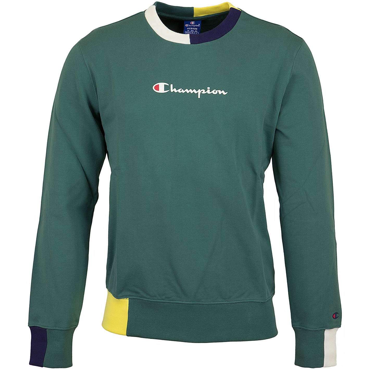 Champion Sweatshirt Logo grün - hier bestellen!