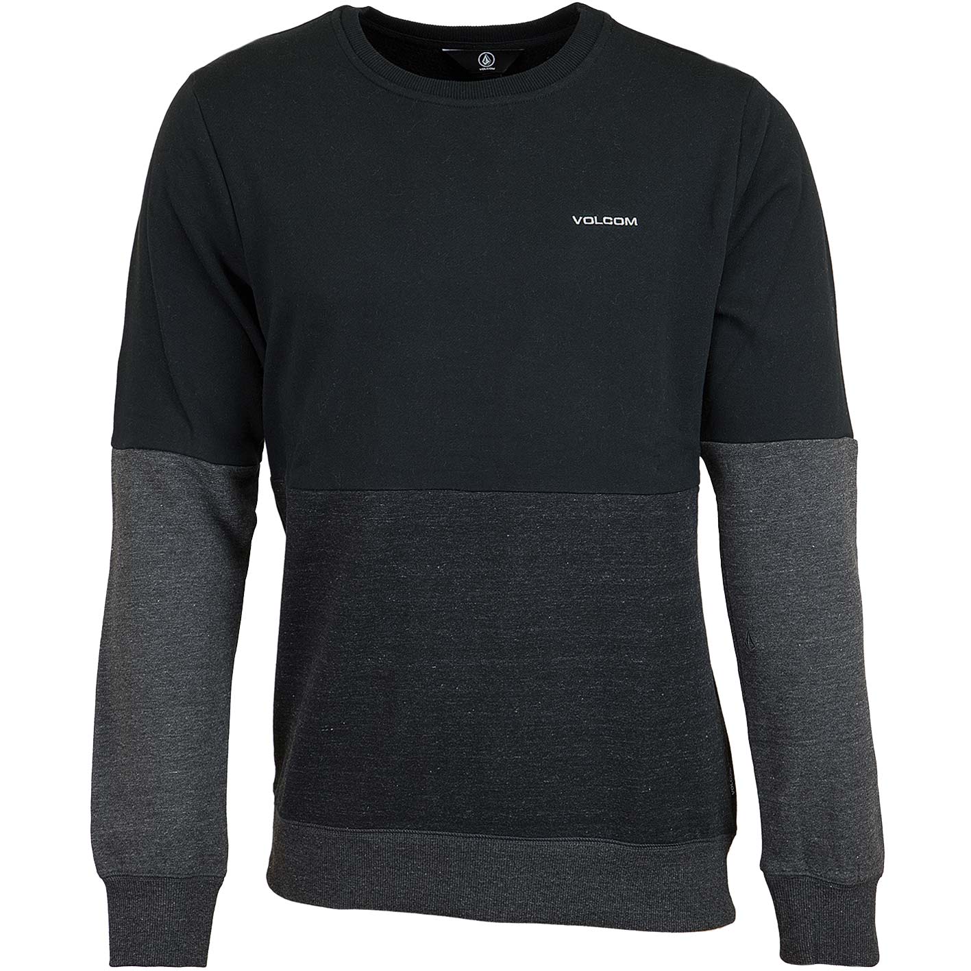 Volcom Sweatshirt Single Stone Division Crew schwarz - hier bestellen!