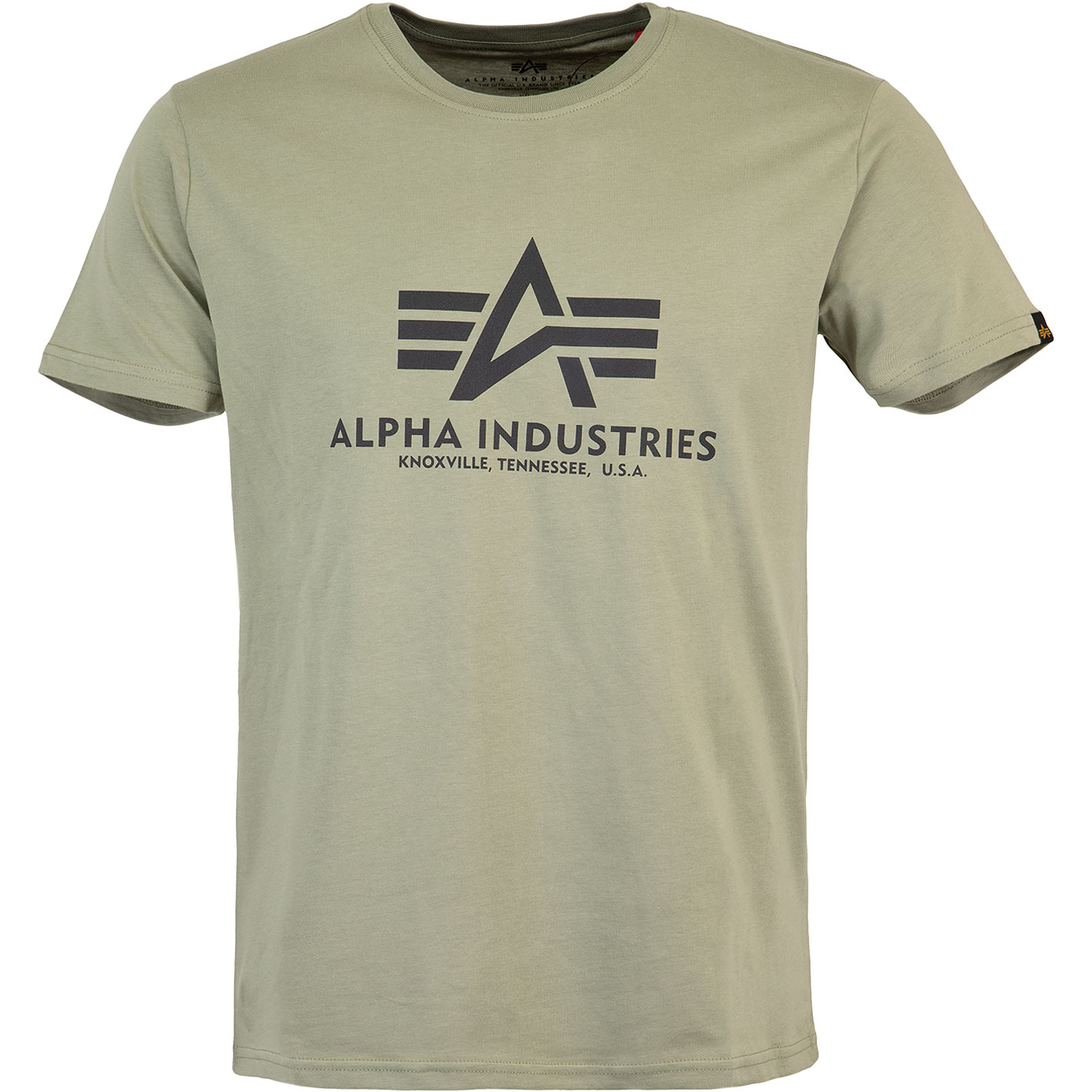 Alpha Industries BAsic T-Shirt olive - hier bestellen!