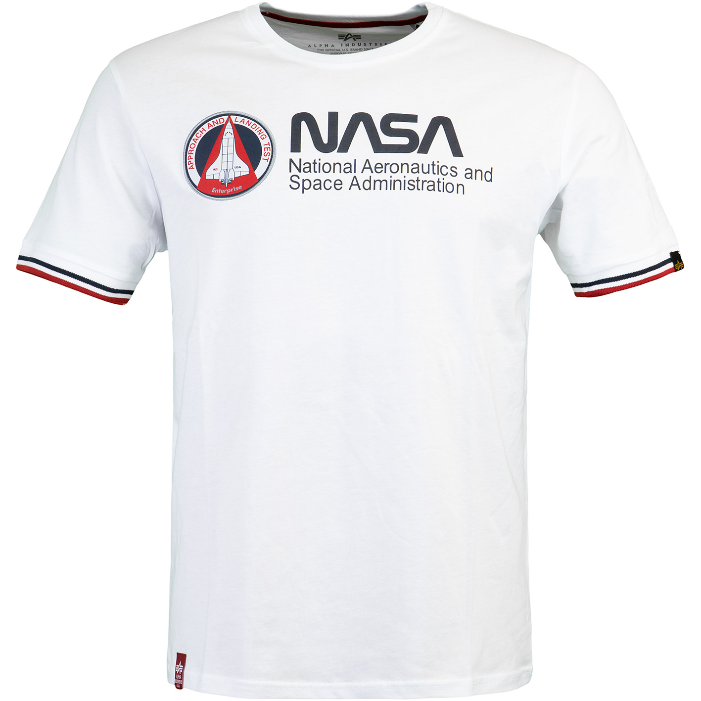 alpha Industries Retro NASA T-Shirt weiß - hier bestellen!