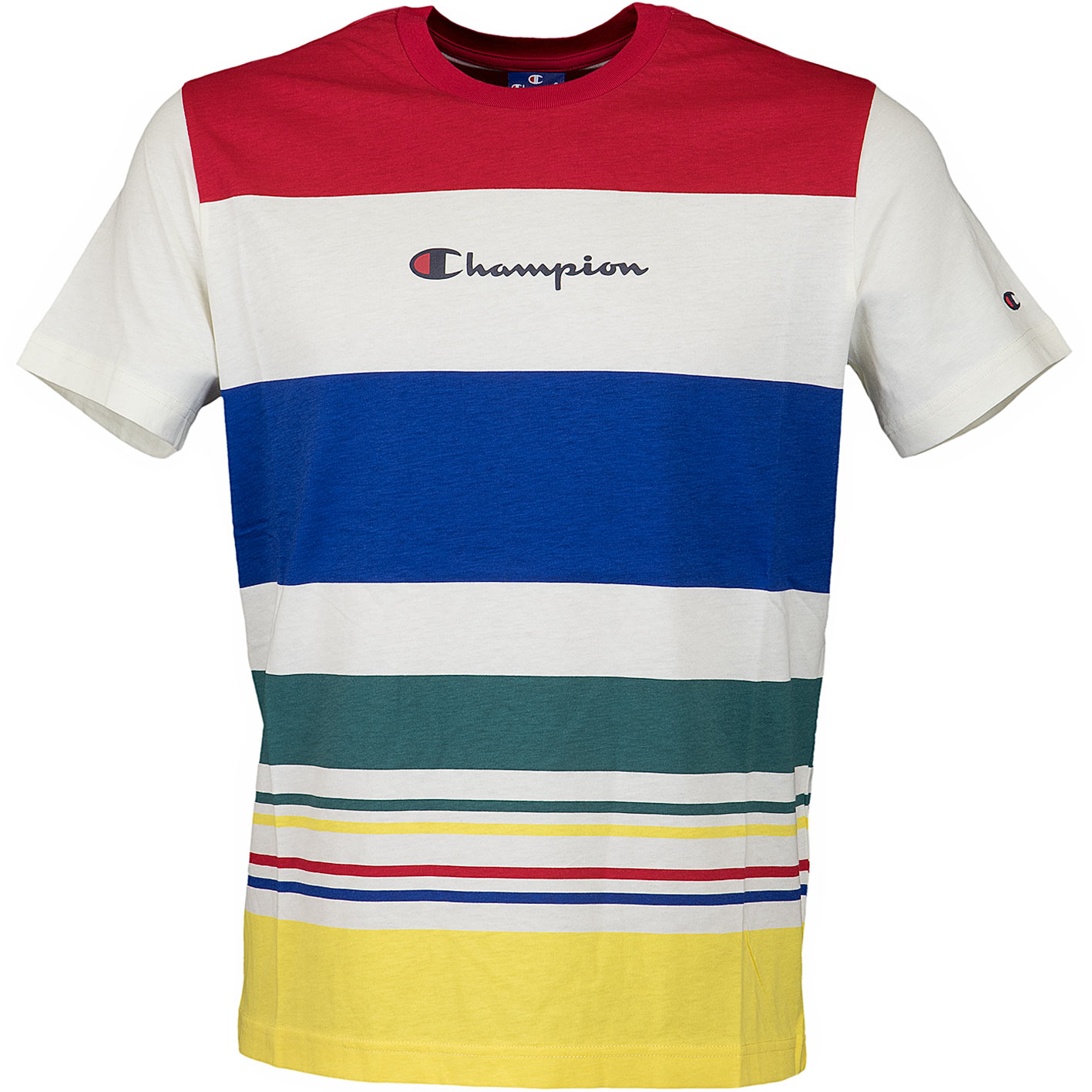 Champion T-Shirt Logo mehrfarbig - hier bestellen!