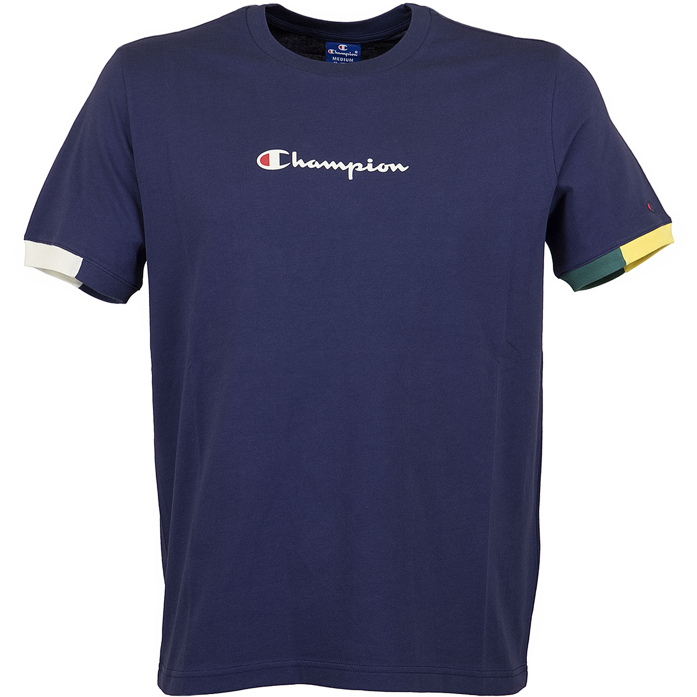 Champion T-Shirt Ringer dunkelblau - hier bestellen!