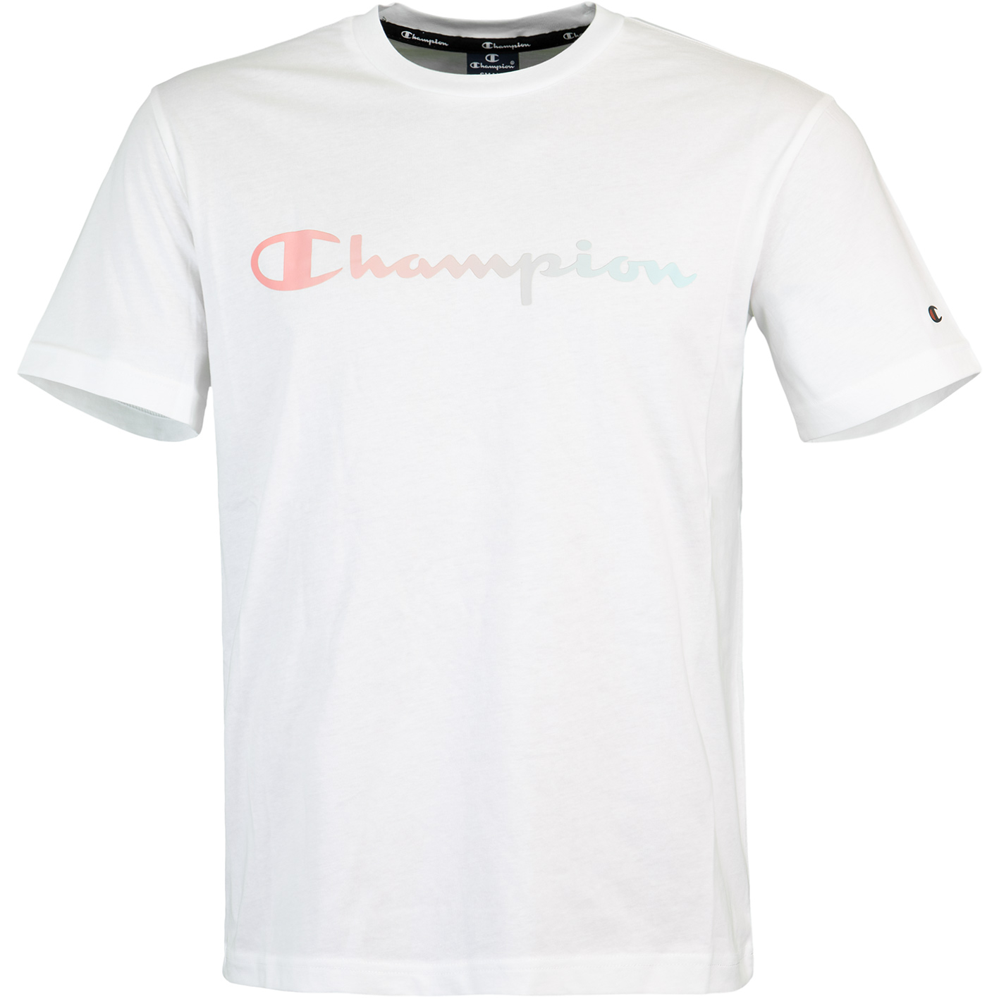 Champion Logo Print T-Shirt weiß - hier bestellen!