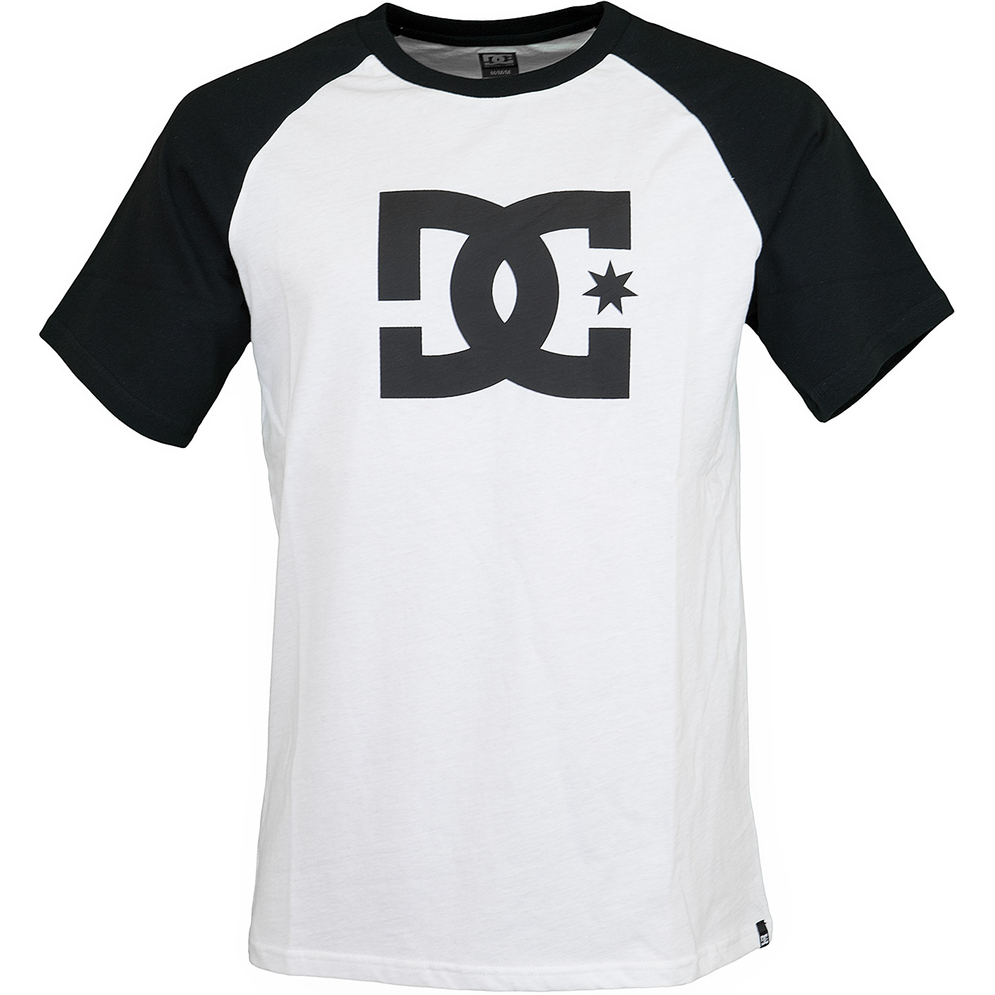 DC Shoes T-Shirt Star Raglan weiß/schwarz - hier bestellen!