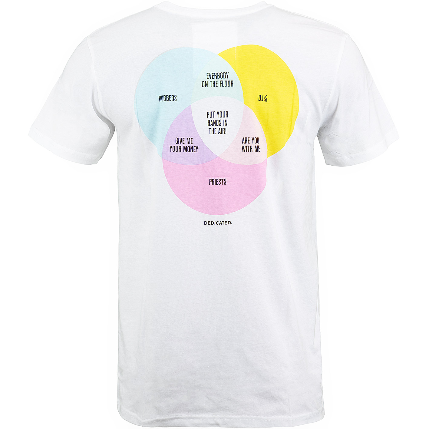 Dedicated T-Shirt Hands In The Air weiß - hier bestellen!