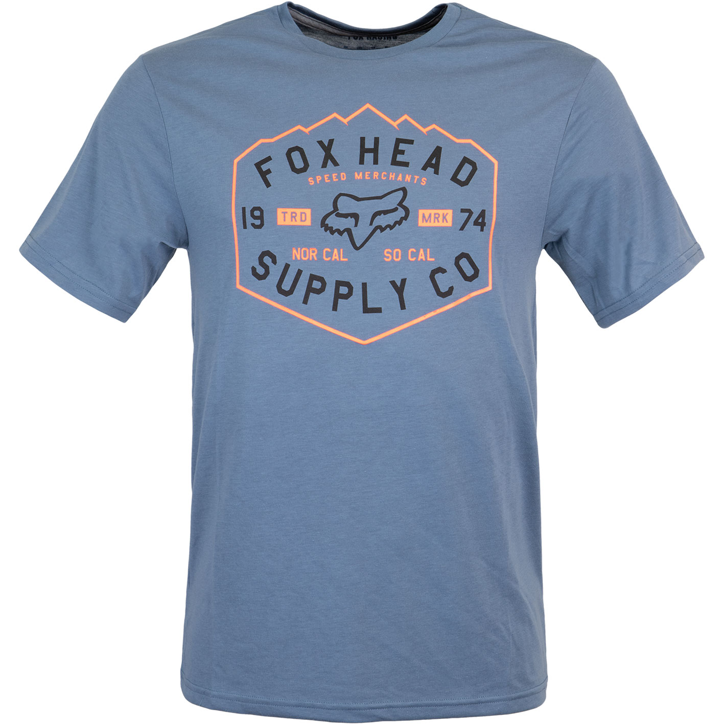 Fox Backbone Tech HerrenT-Shirt blau - hier bestellen!