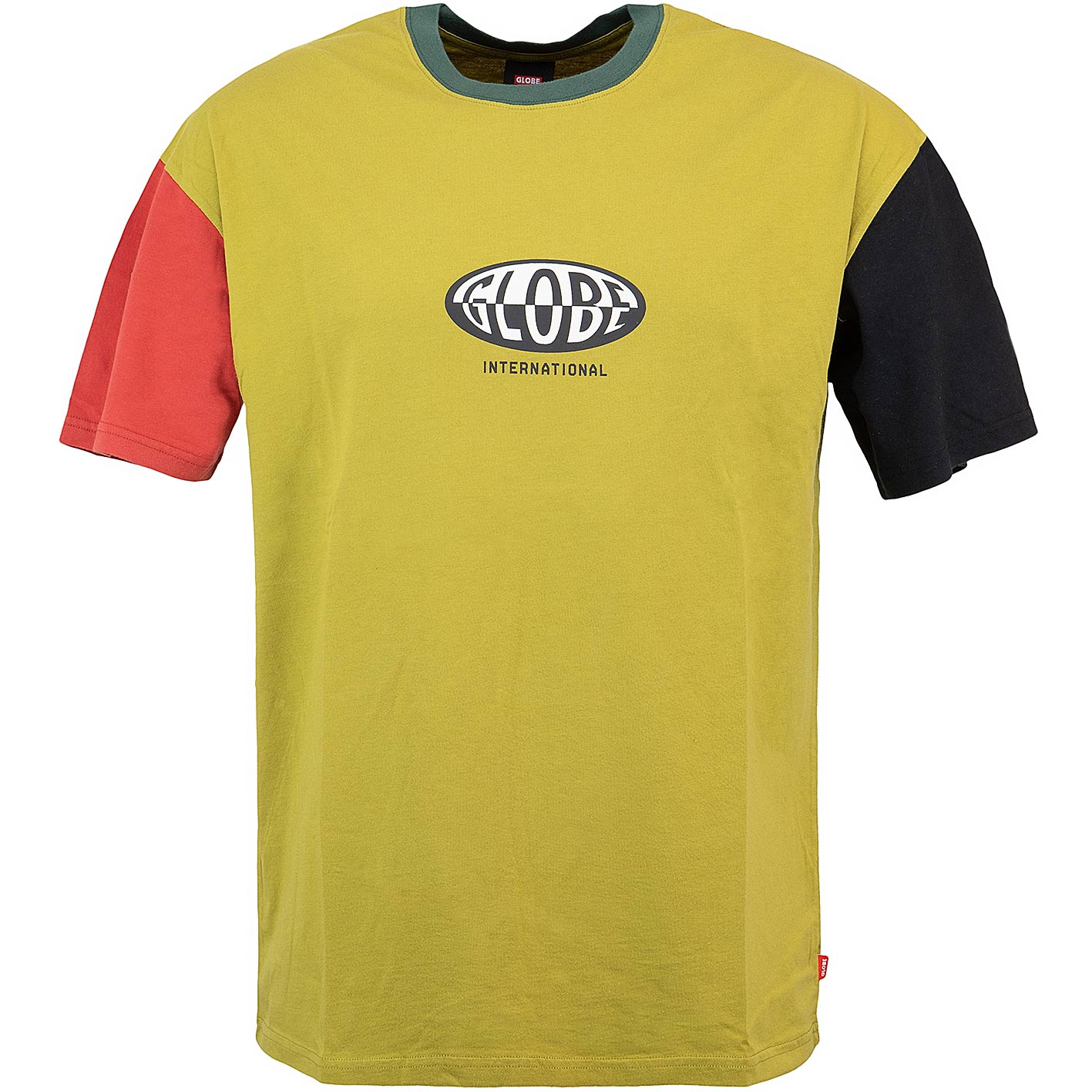 Globe T-Shirt Fisheye gelb - hier bestellen!