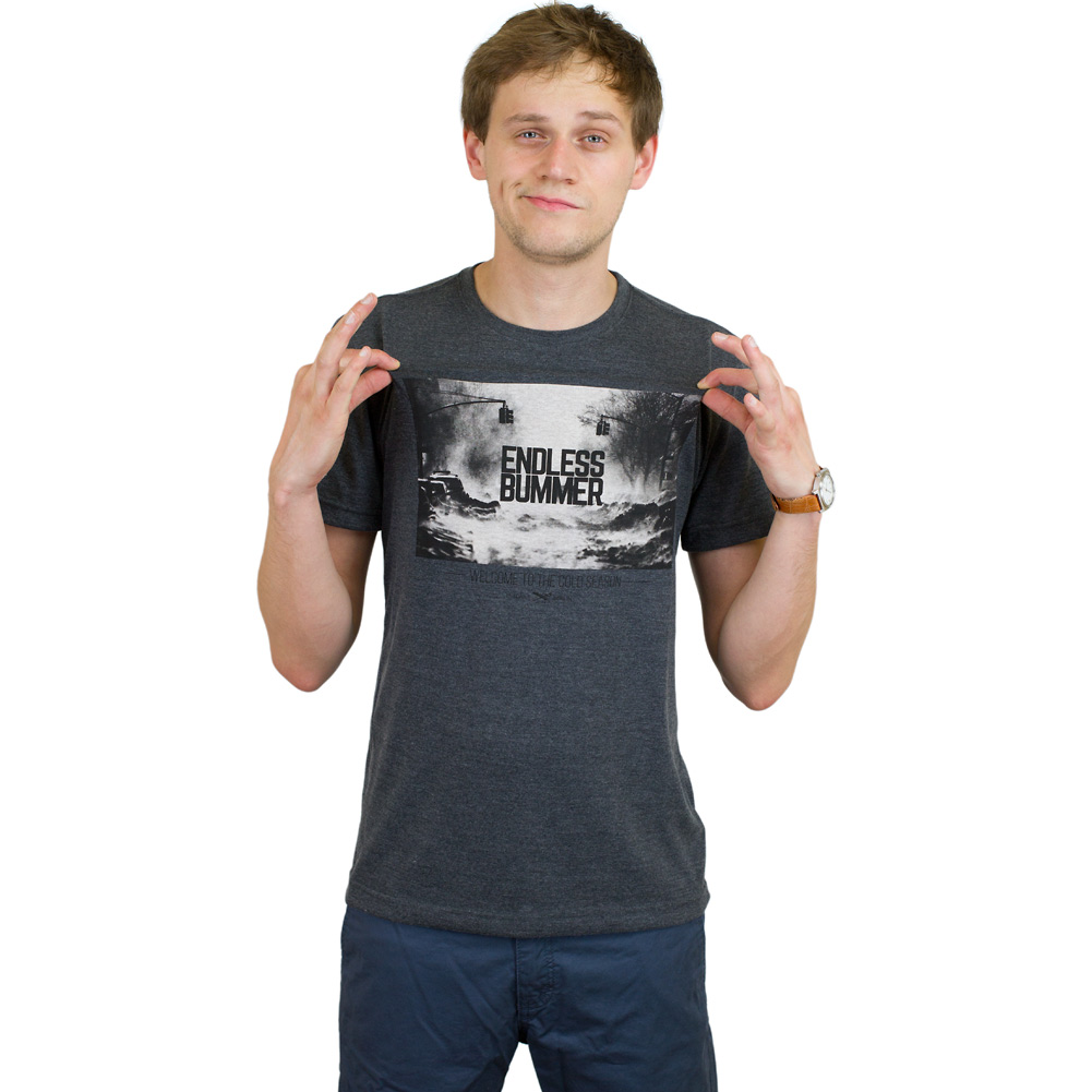 Iriedaily T-Shirt Endless Bummer anthrazit - hier bestellen!