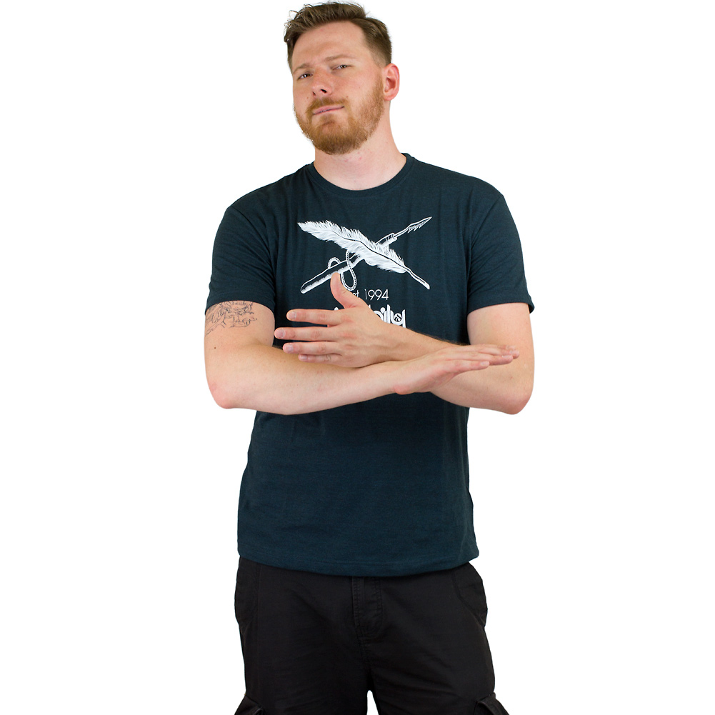 Iriedaily T-Shirt Harpoon Flag deep lake - hier bestellen!