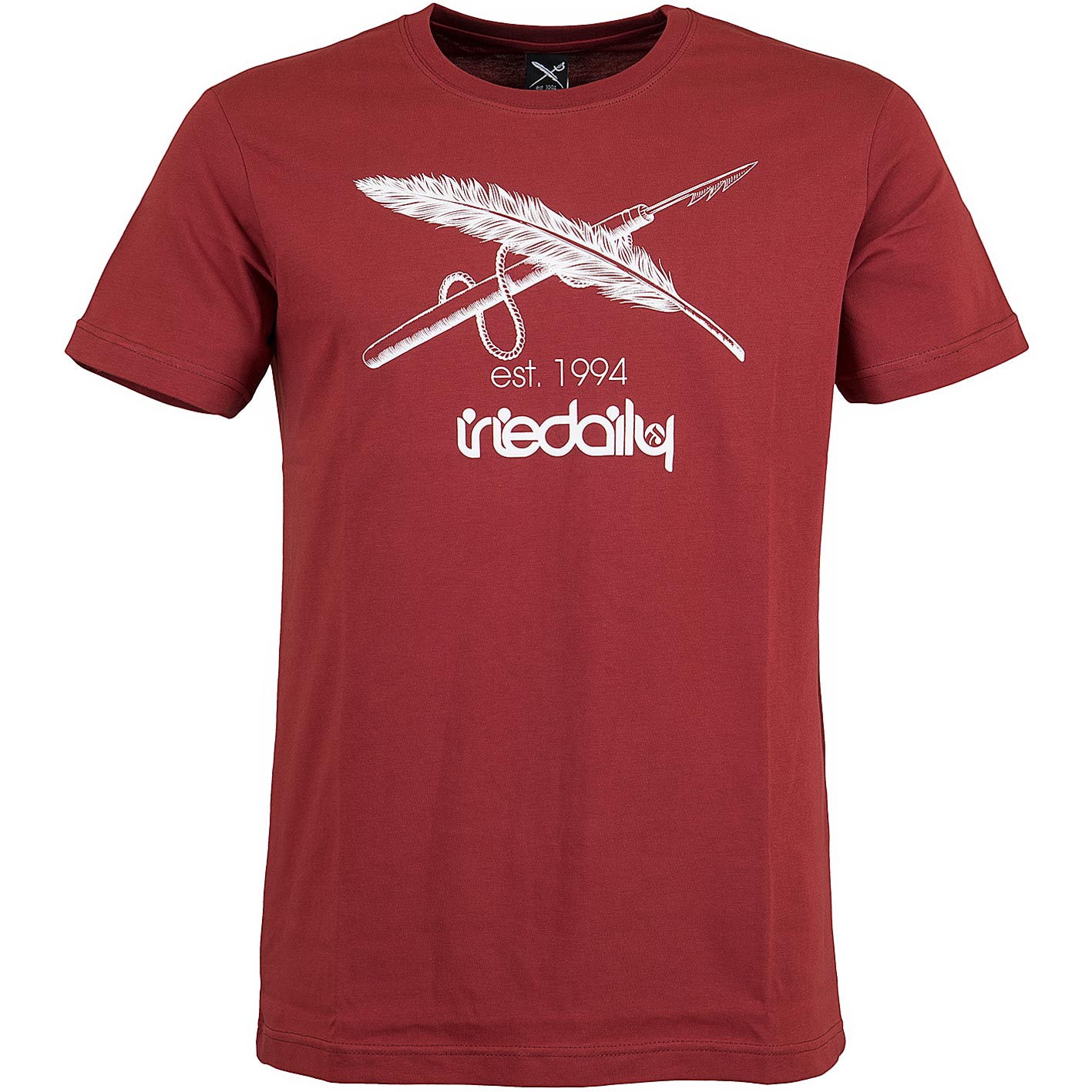 Iriedaily T-Shirt Harpoon Flag rot - hier bestellen!