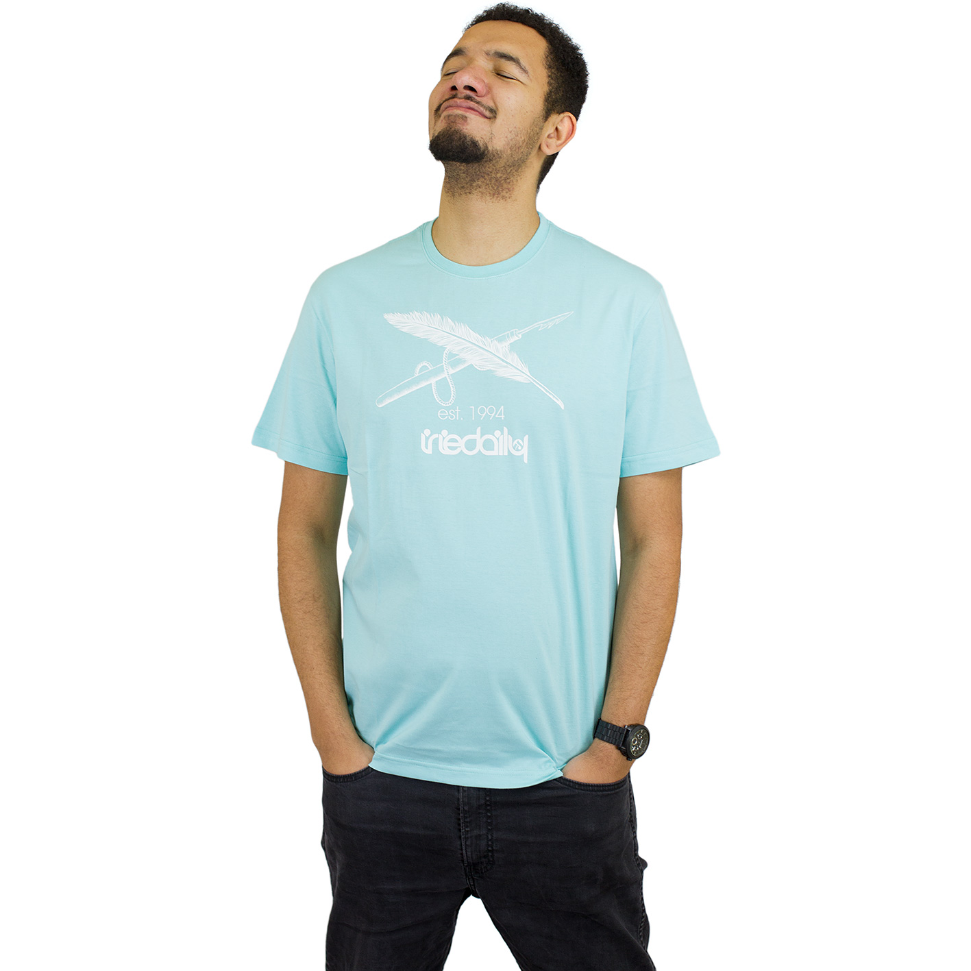 Iriedaily T-Shirt Harpoon Flag tahitiblue - hier bestellen!