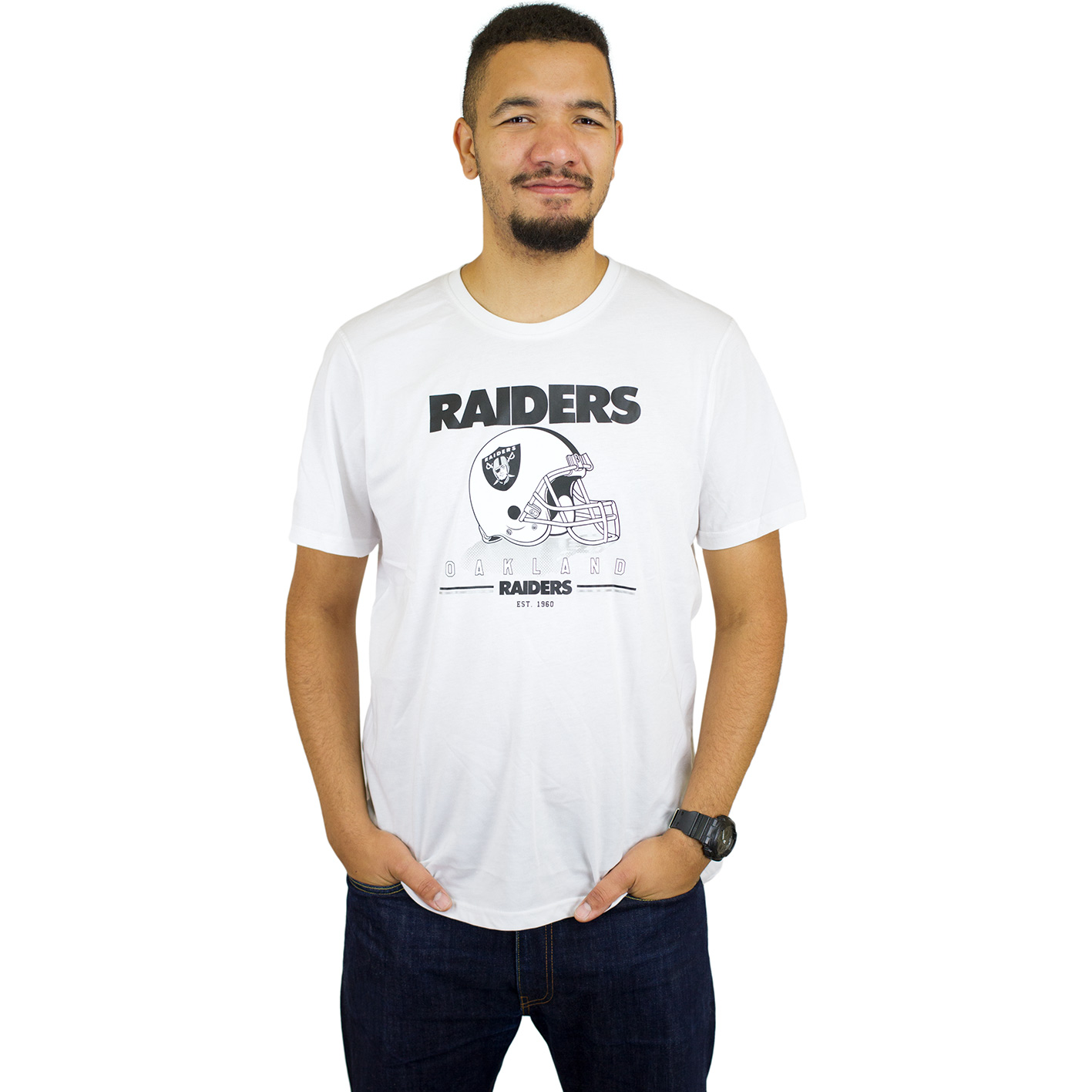 New Era T-Shirt NFL Fan Pack Oakland Raiders weiß - hier bestellen!