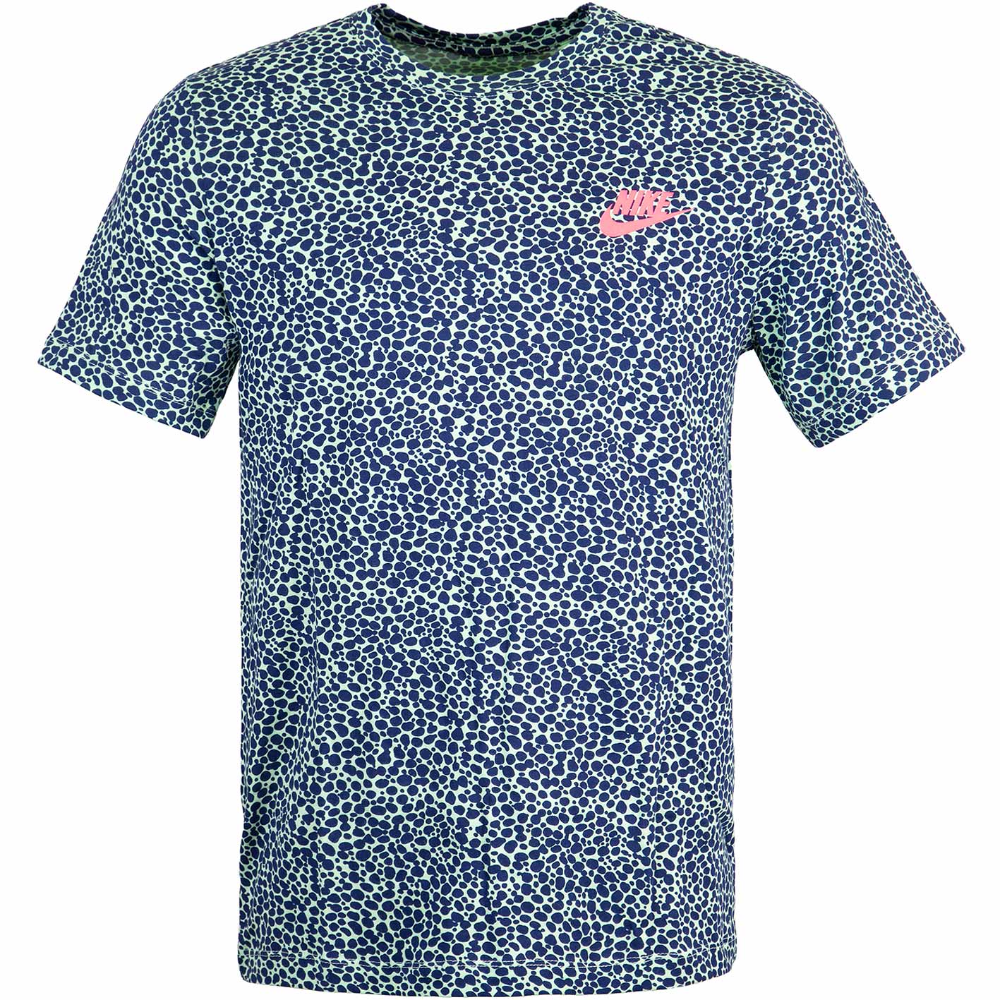 Nike Brand Riffs Allover Print T-Shirt blau - hier bestellen!