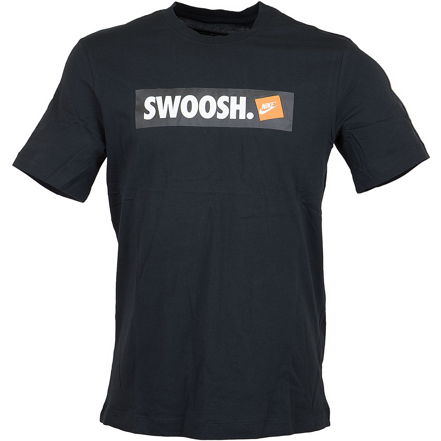 Nike T-Shirt Swoosh Bumper Sticker schwarz/weiß - hier bestellen!