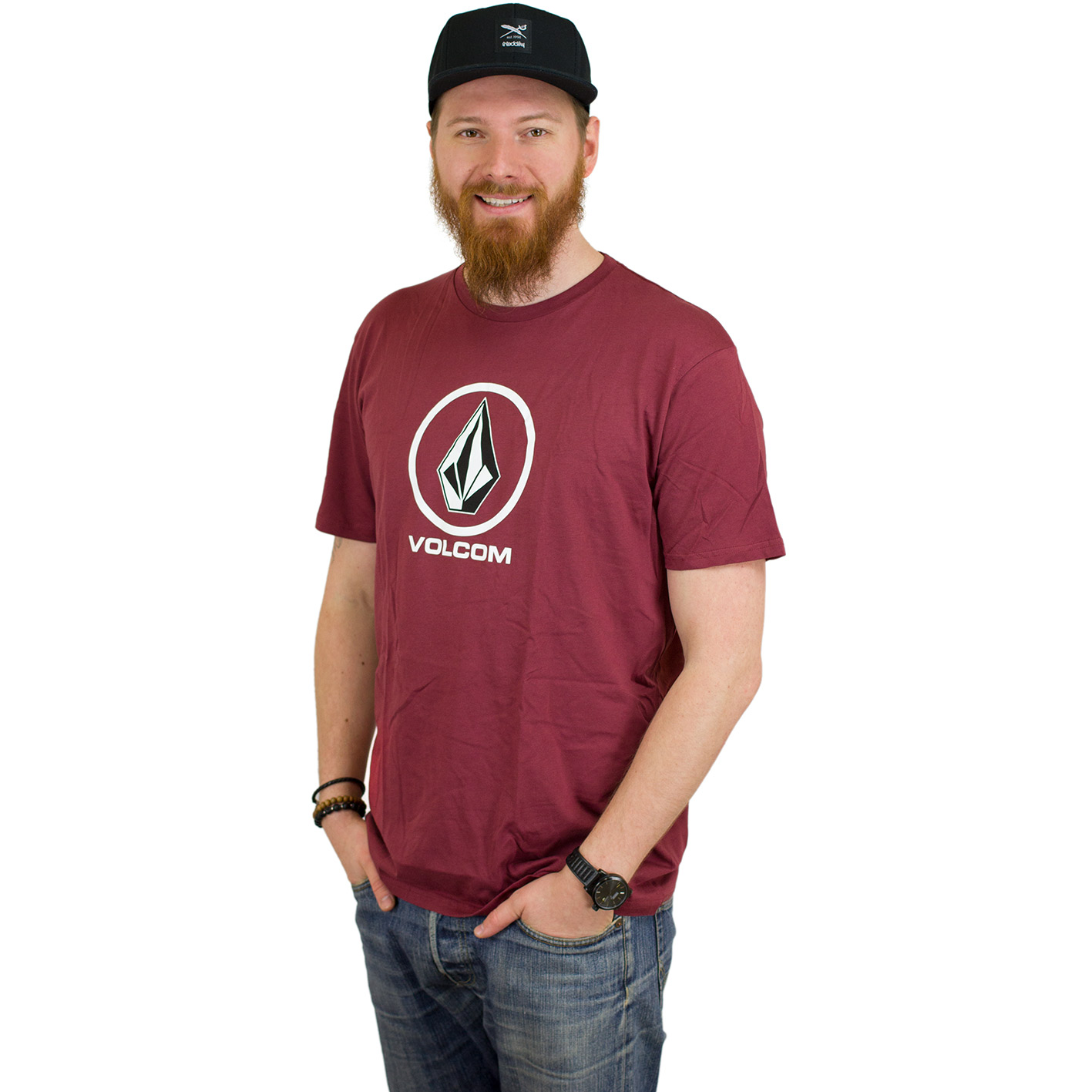 Volcom T-Shirt Crisp crimson - hier bestellen!