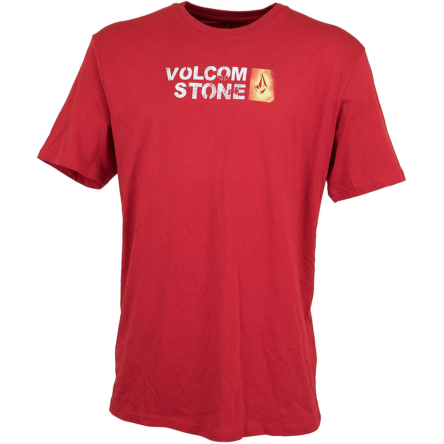 Volcom T-Shirt Stence rot - hier bestellen!