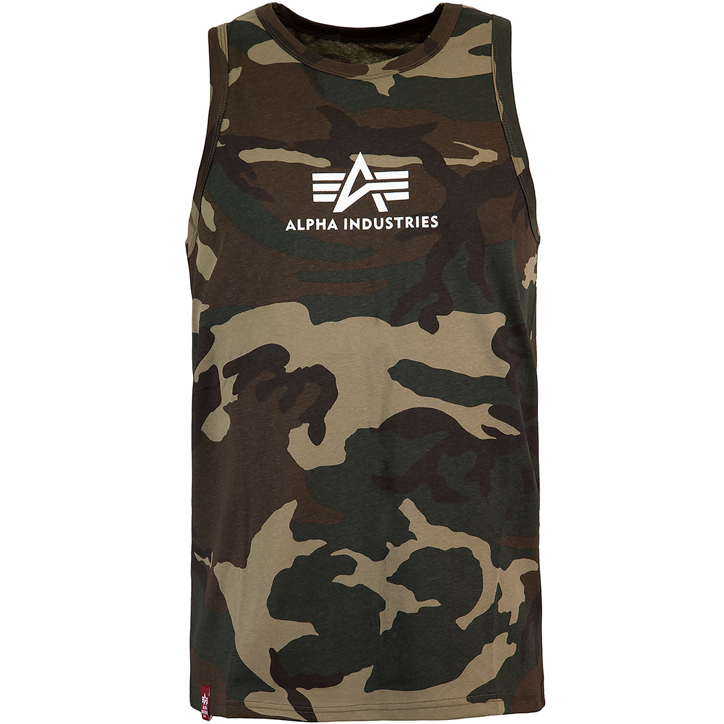 Alpha Industries Basic Camo Tanktop woodland camo - hier bestellen!