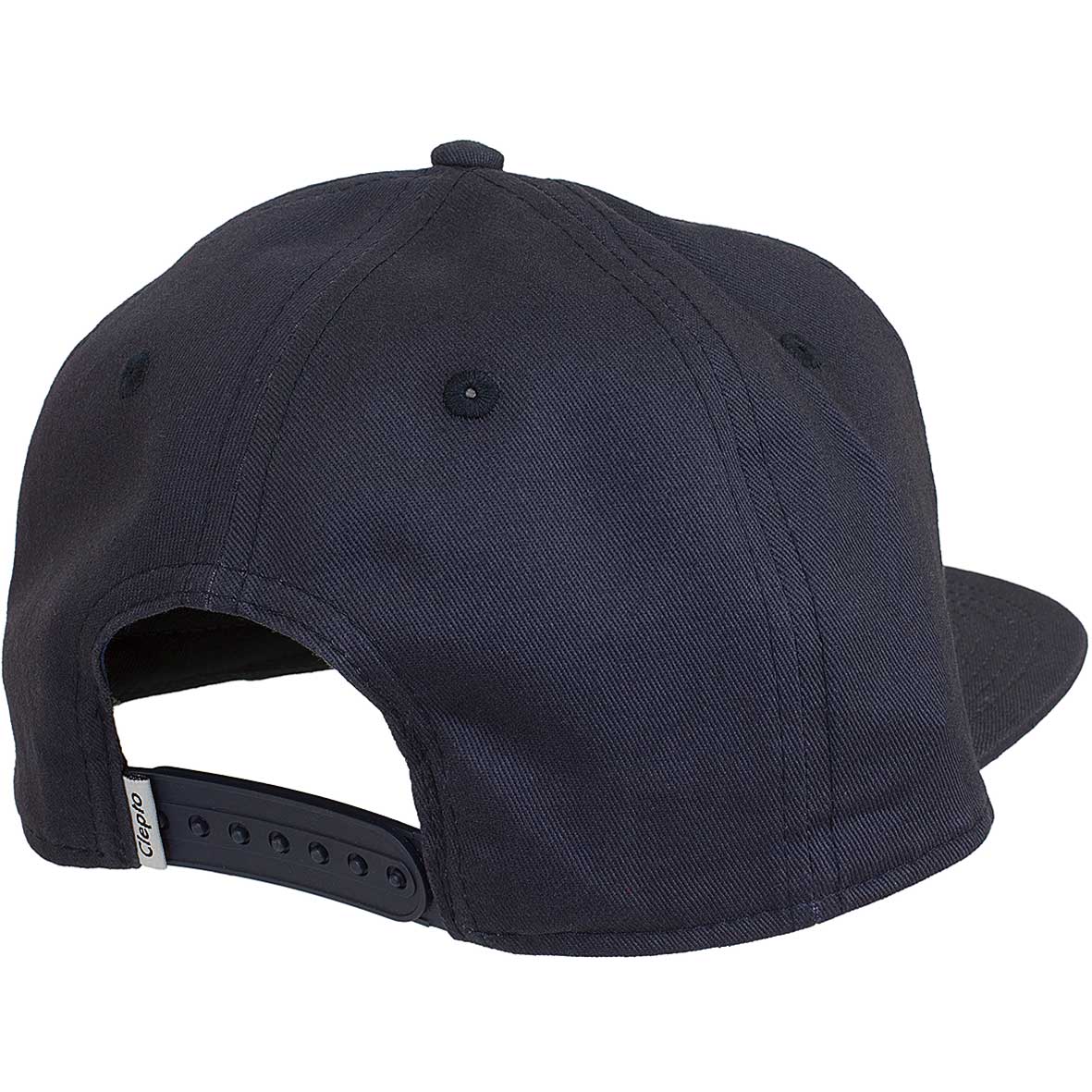 Cleptomanicx Snapback Cap Patch dunkelblau - hier bestellen!